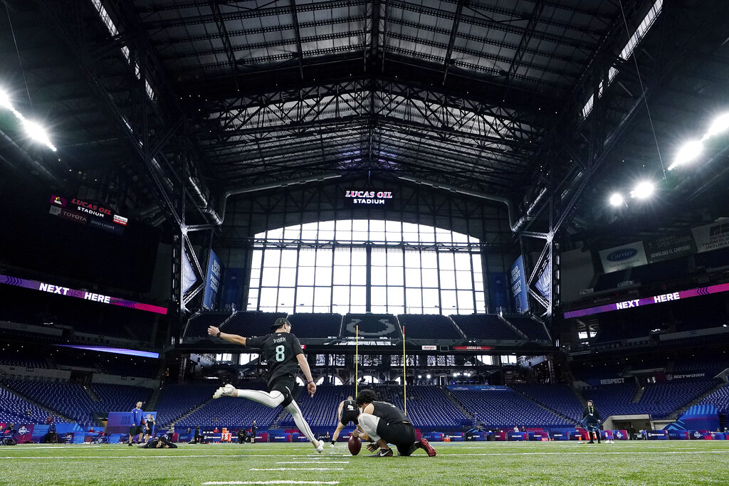 LSU kicker Cade York picked by the Cleveland Browns, April 30, 2022 ...