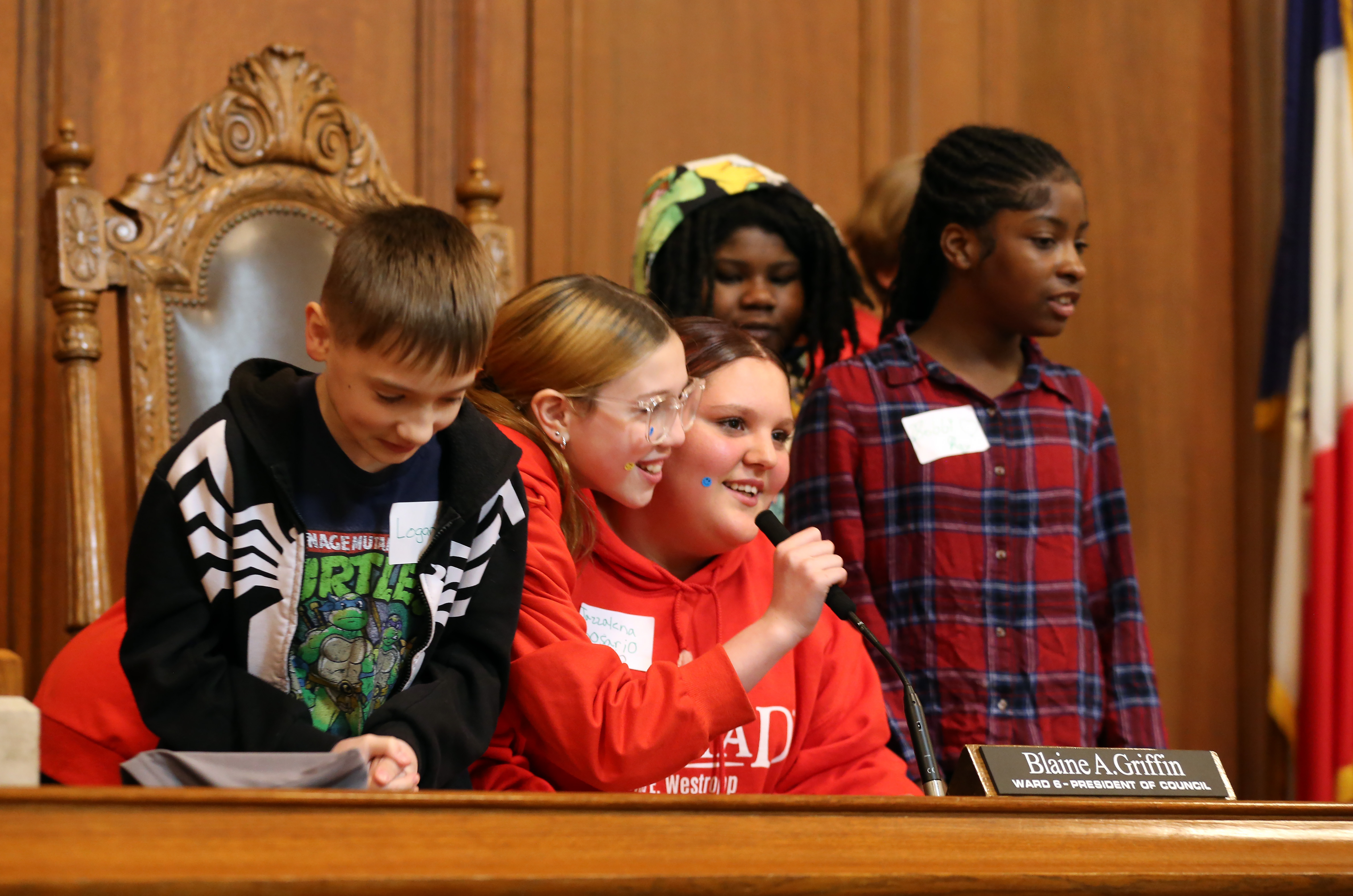 Clara E. Westropp students participate in mock city council meeting and ...