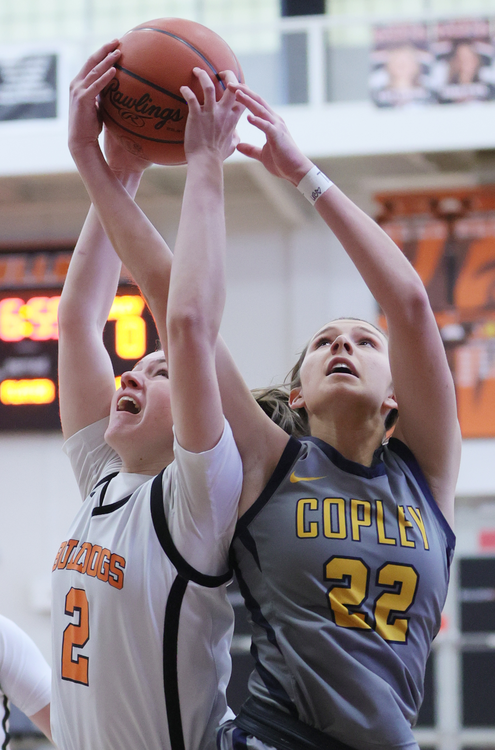 Green vs. Copley in high school girls basketball, January 14, 2023 ...