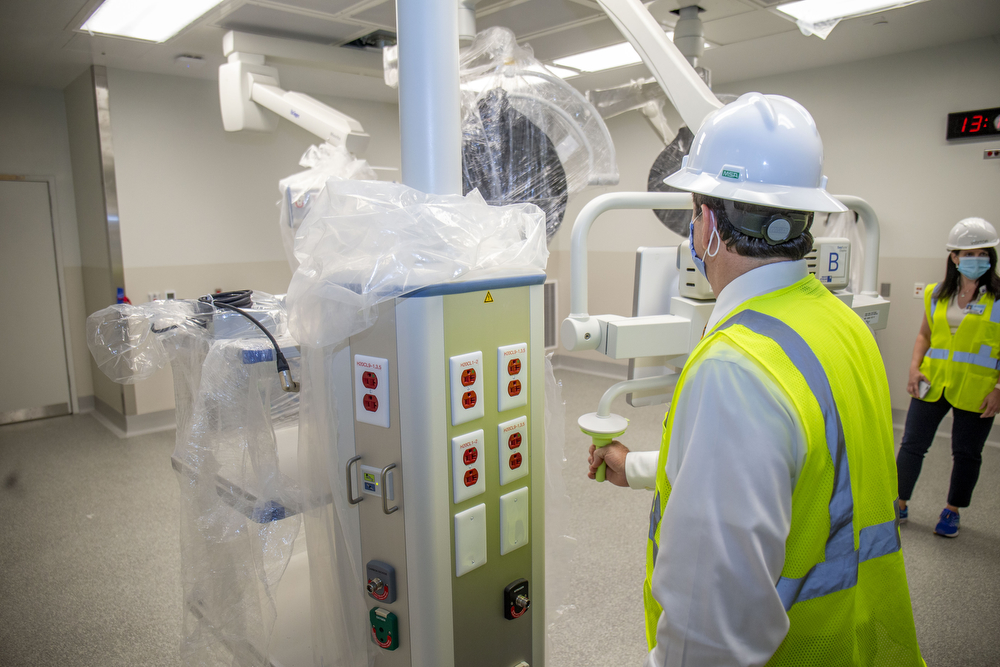 Peak inside the new Penn State Health Medical Center in Hampden ...