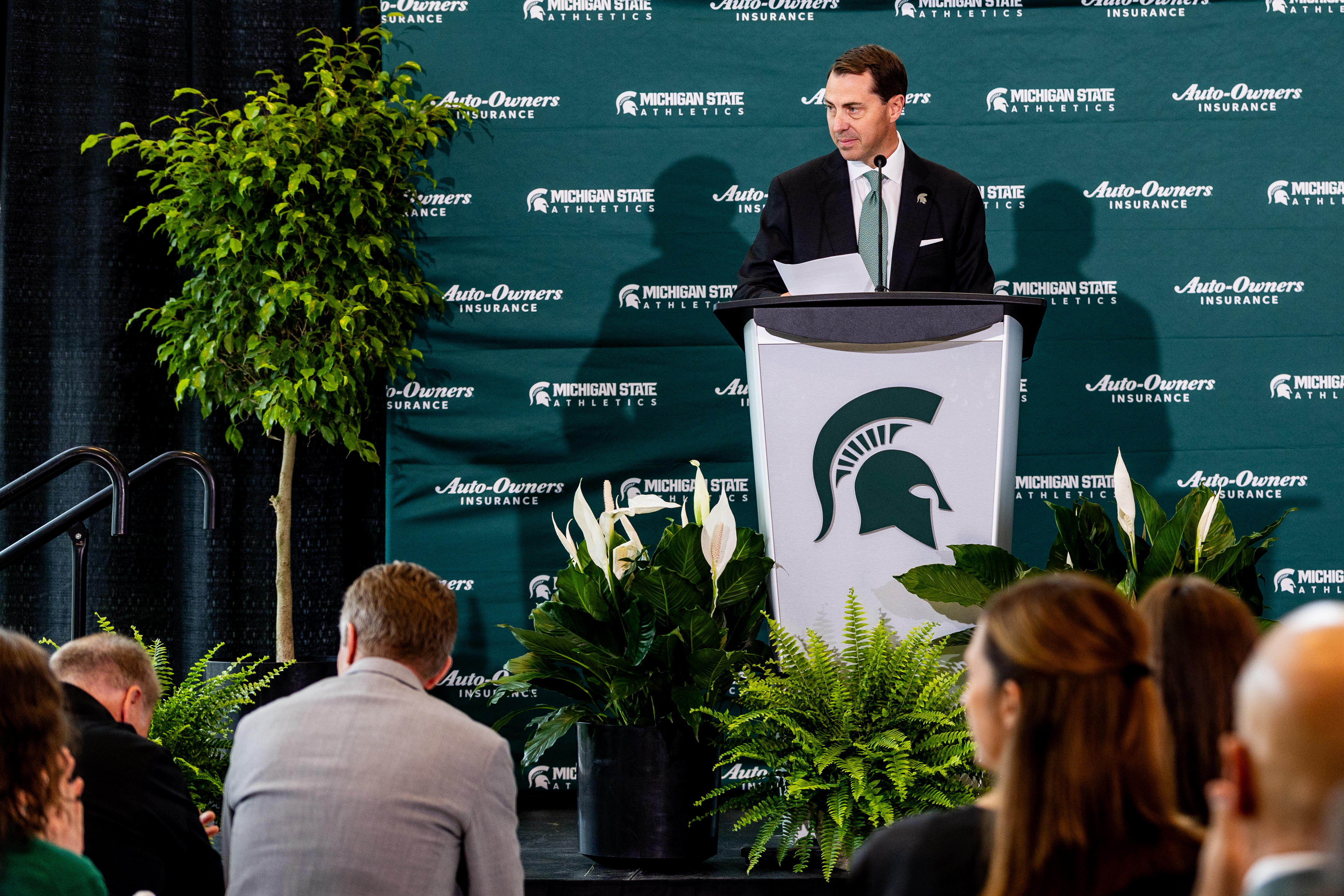Michigan State welcomes J Batt as new athletic director - mlive.com