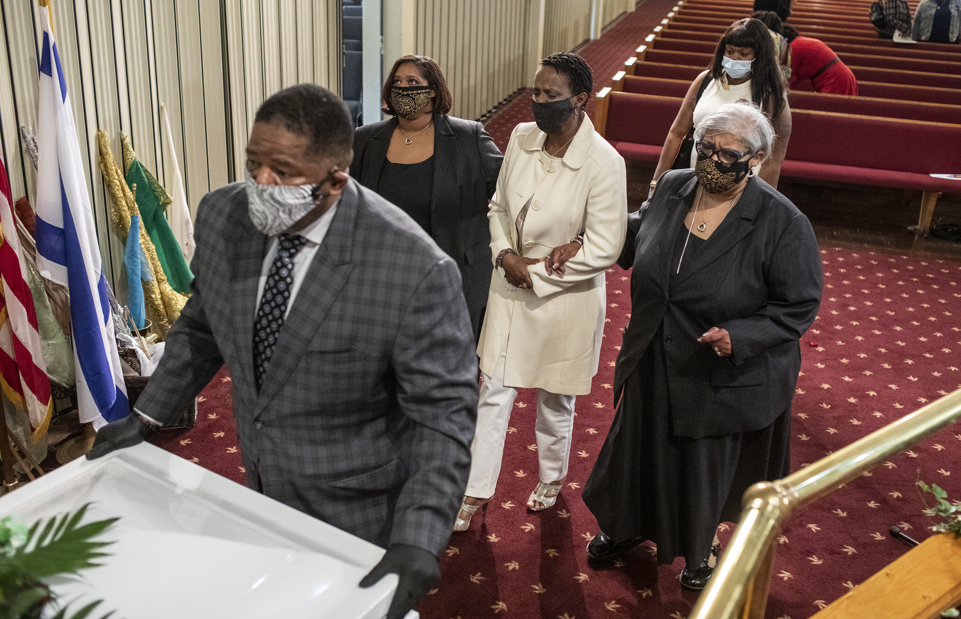 Funeral for 56 year-old Gerald Welch who passed away from the ...