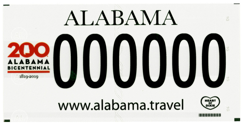 Most popular license plates in Alabama - al.com