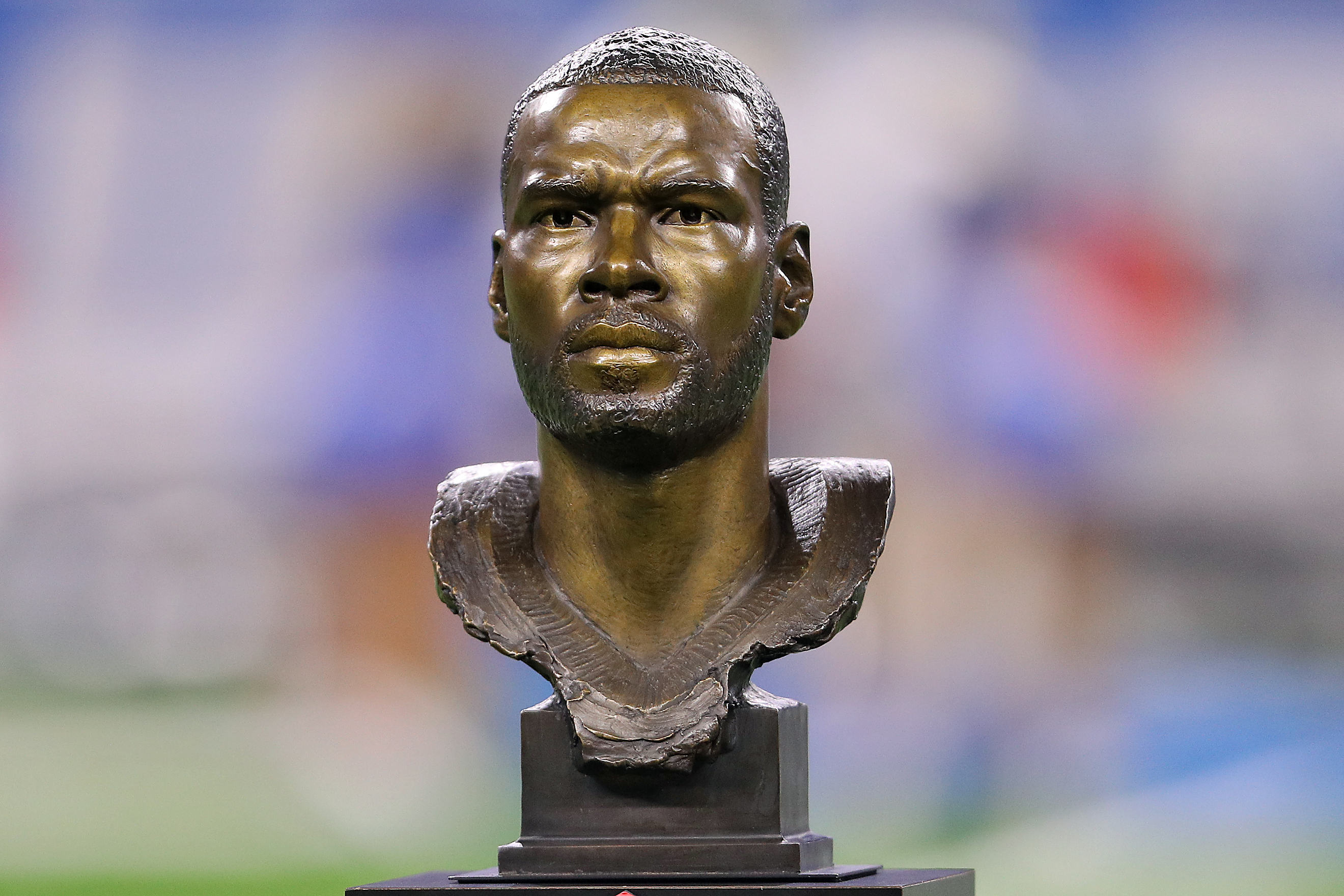 Calvin Johnson Pro Football Hall of Fame Halftime Ceremony – September ...