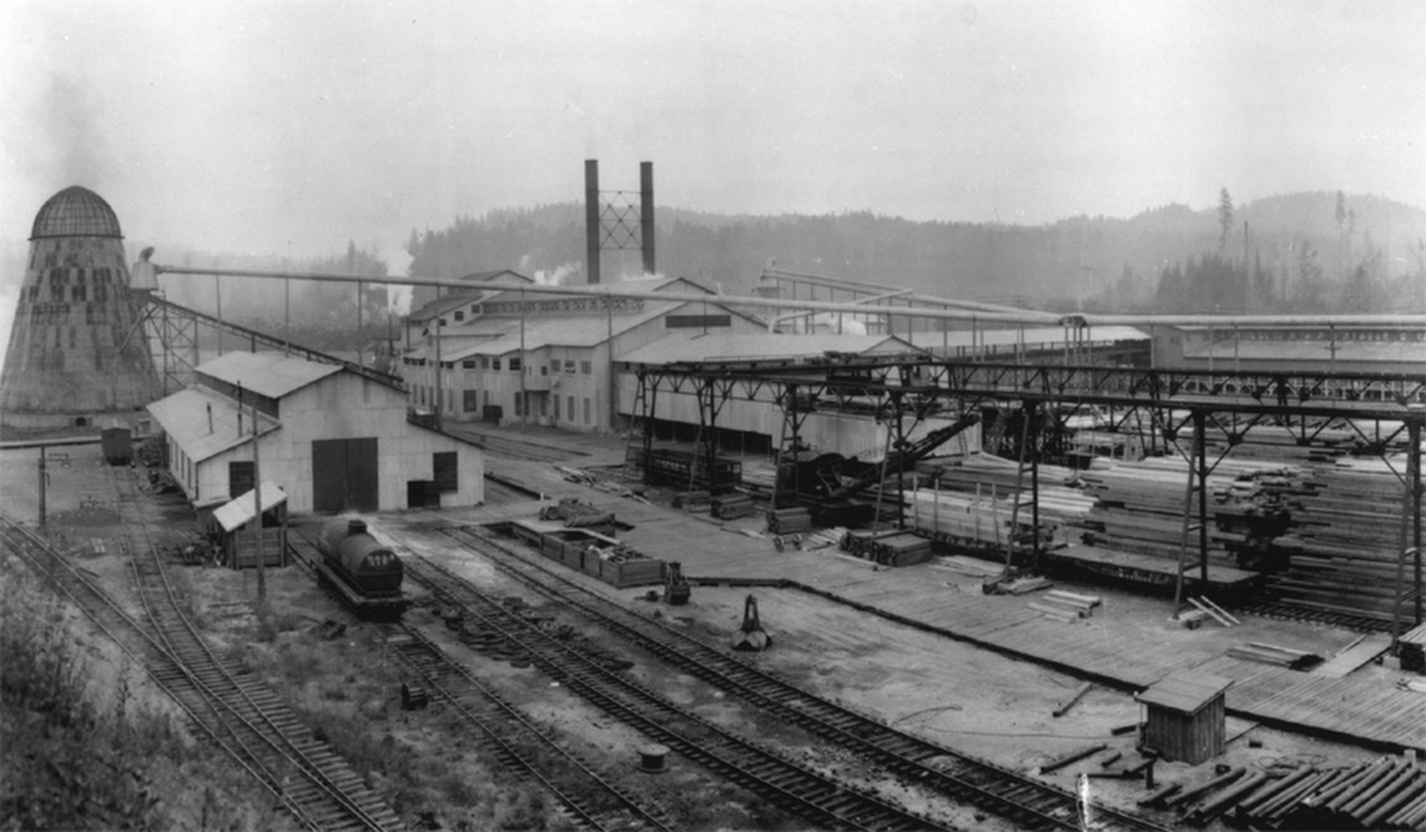 Oregon-American Lumber Co. during peak production - oregonlive.com