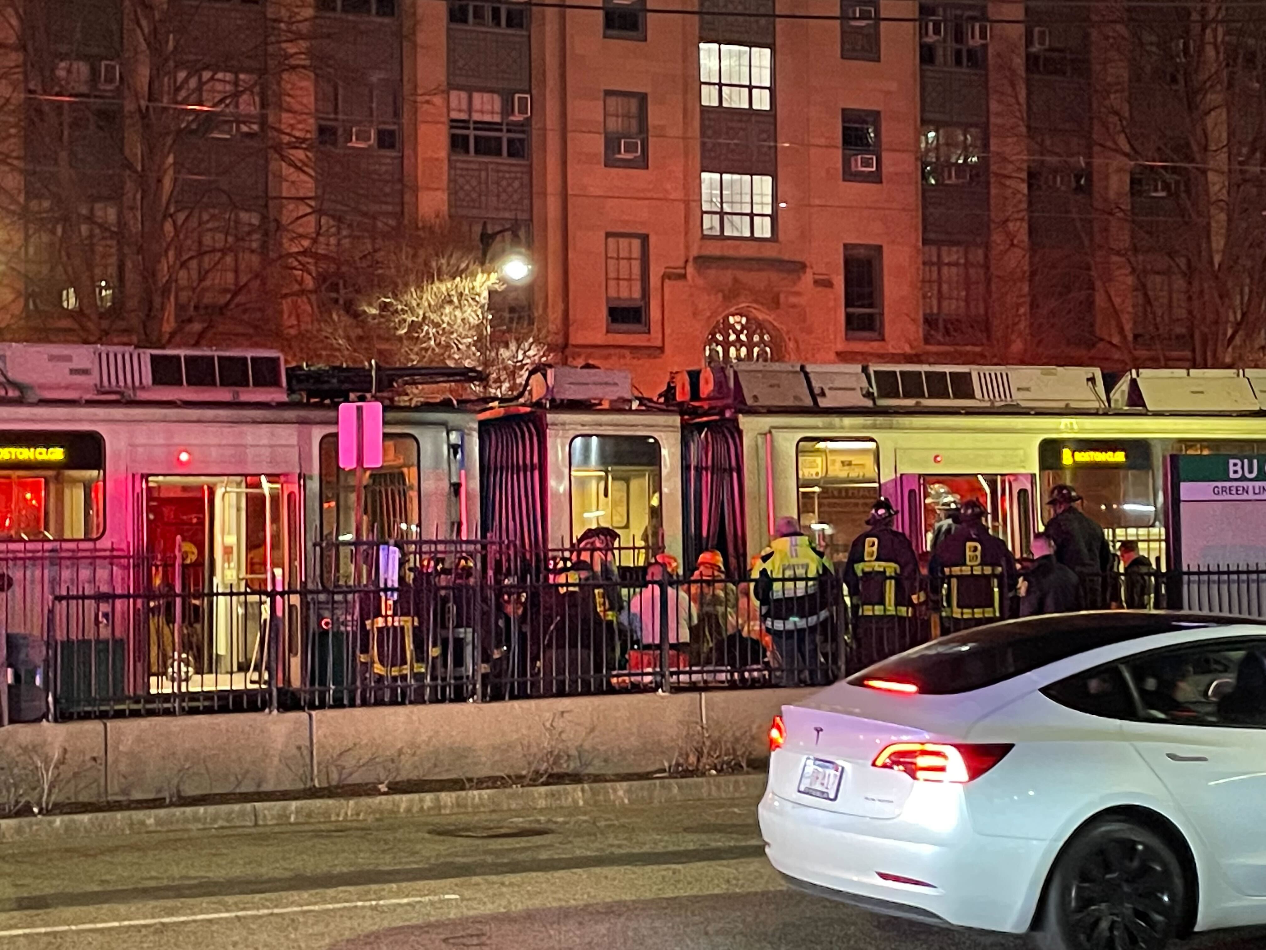 Boston first responders rescue person under T trolley - masslive.com
