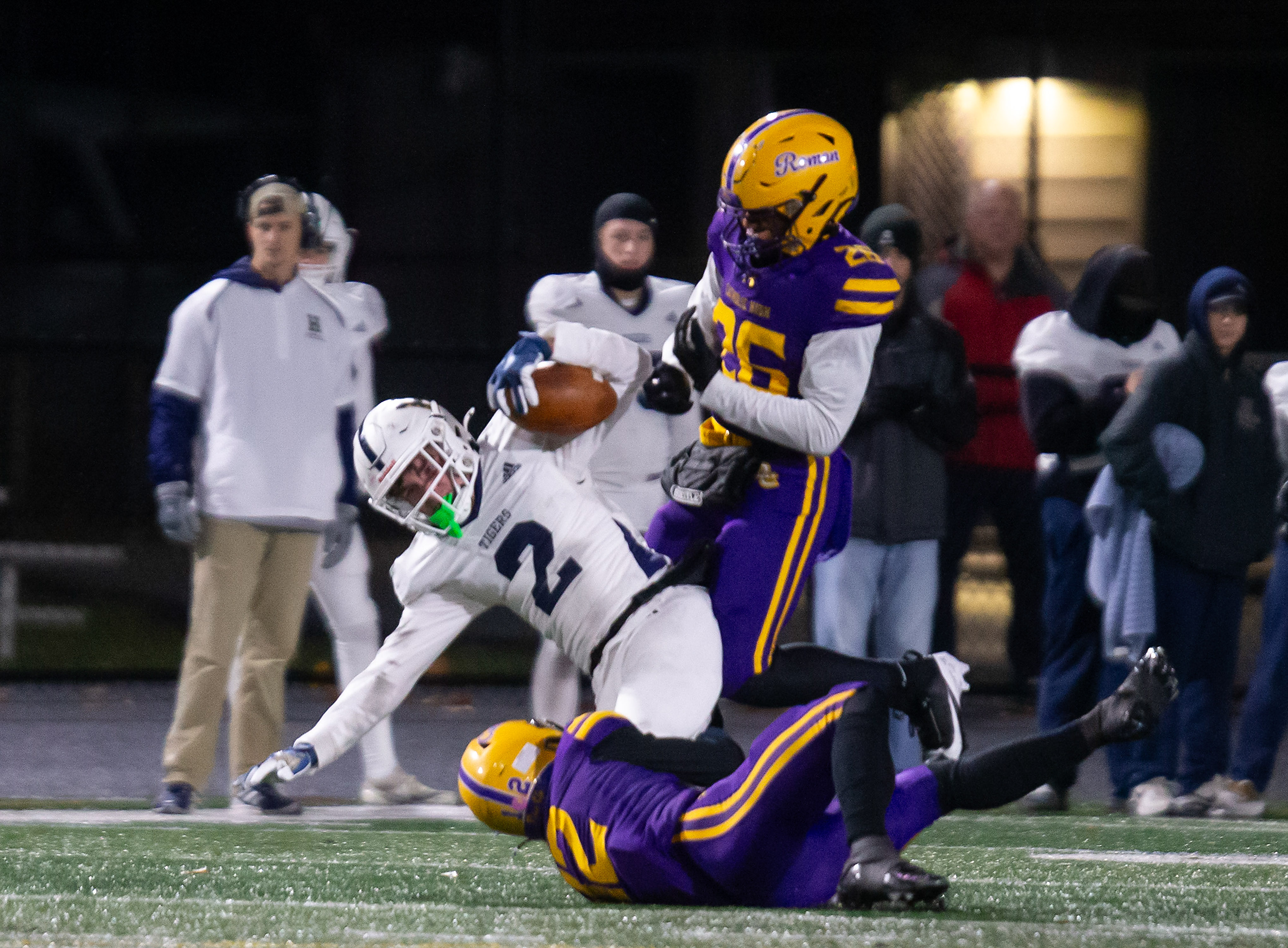 Roman Catholic defeats Hollidaysburg 48-14 in PIAA 5A high school ...