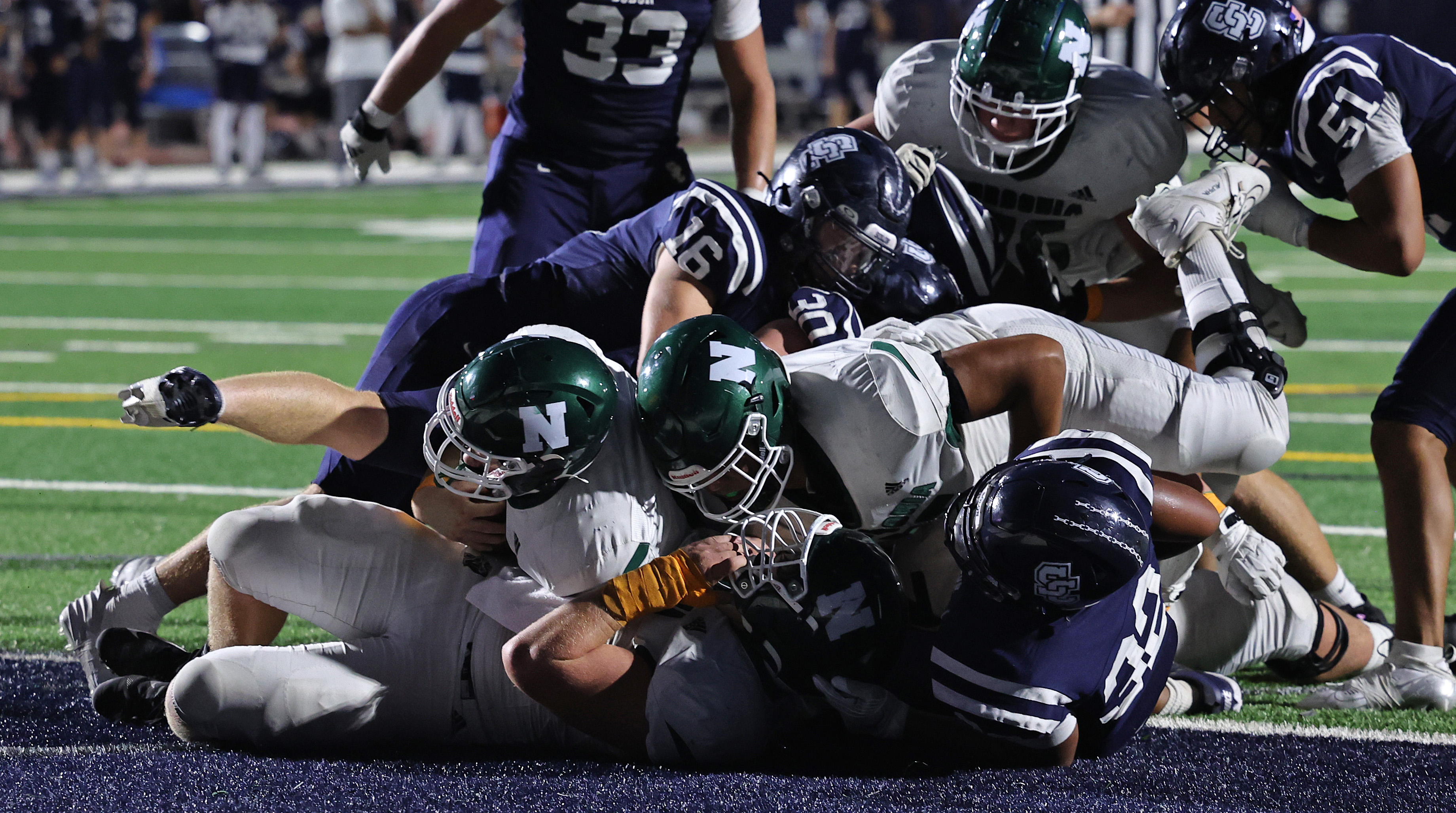 High School Football: Solon vs. Nordonia in a Suburban League game ...