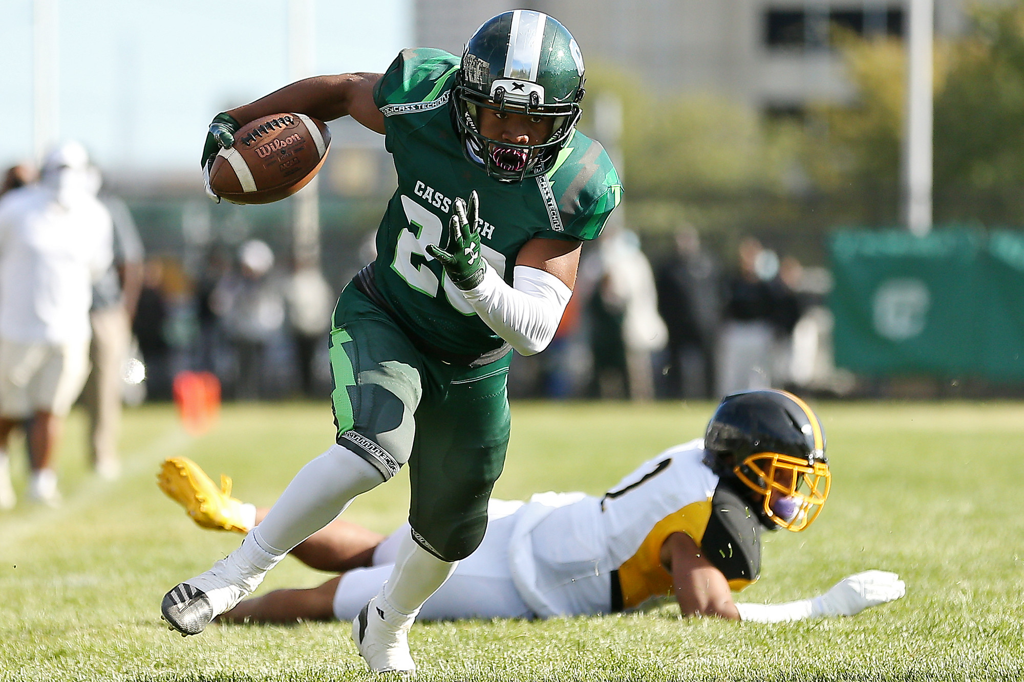MHSAA football: Detroit Cass Tech vs. Detroit Martin Luther King ...