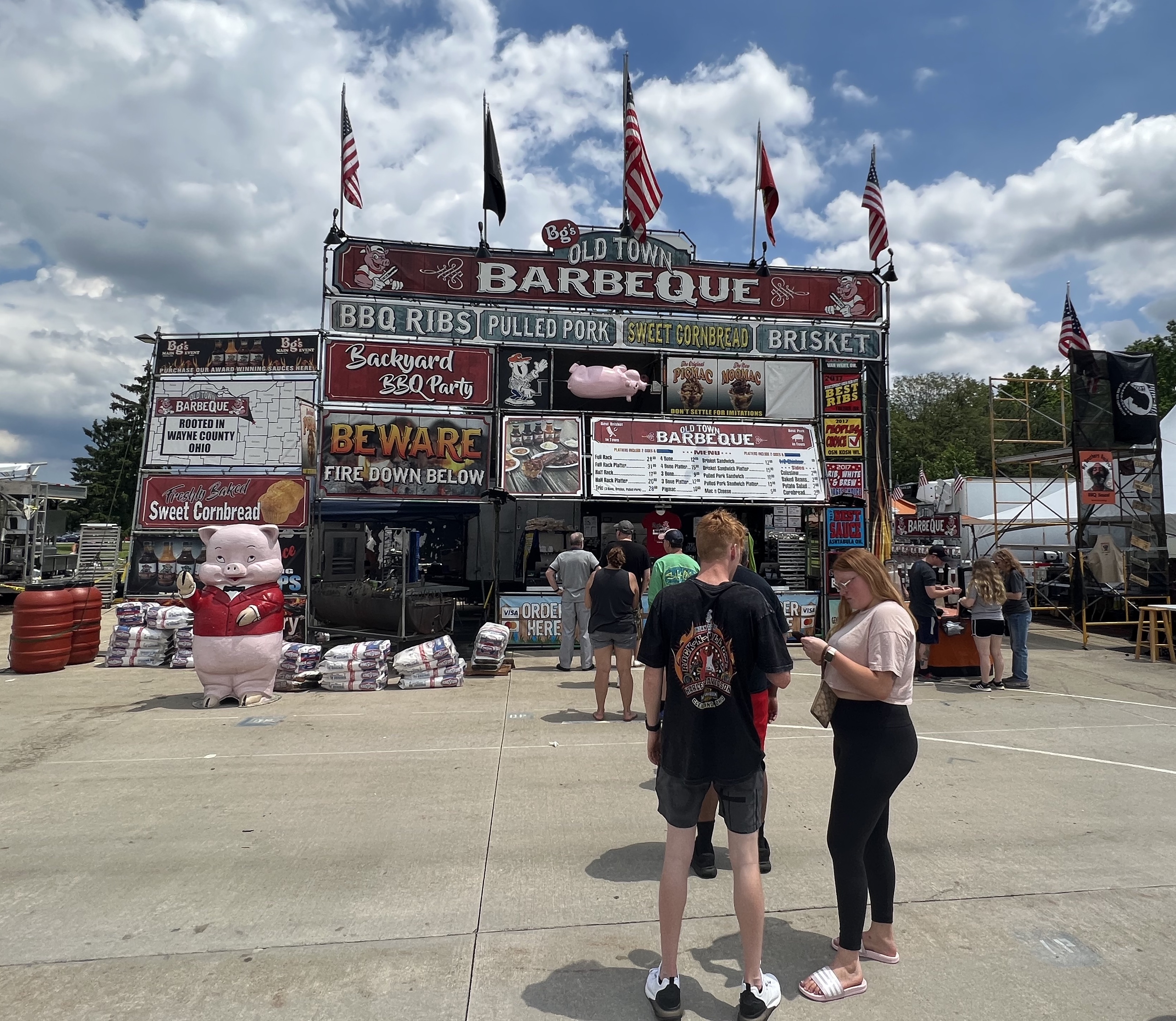 Parma Area Chamber of Commerce’s 2022 Rib ‘N Rock Cook Off was held at ...