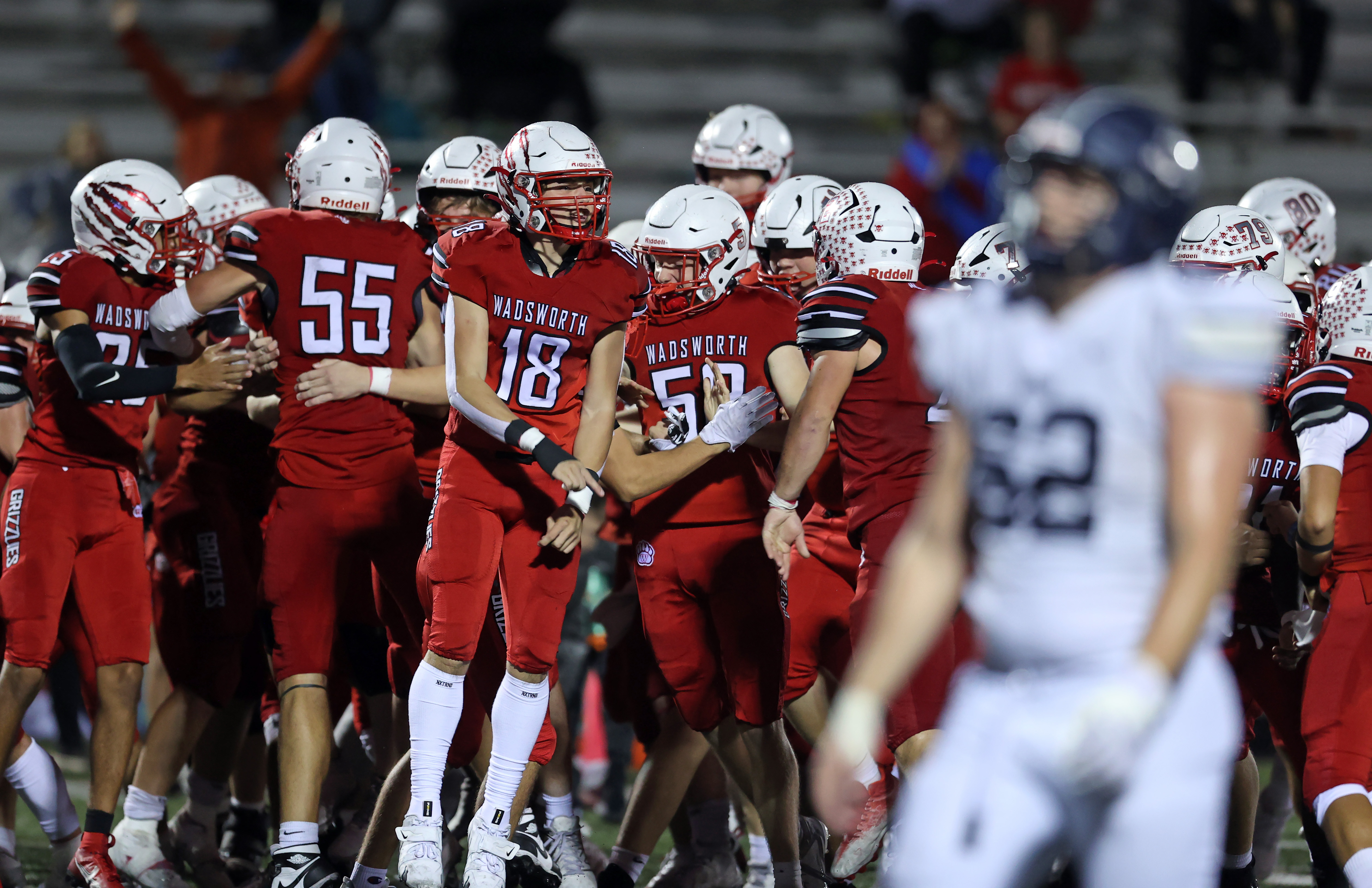 High school football; Hudson at Wadsworth, September 27, 2024 ...