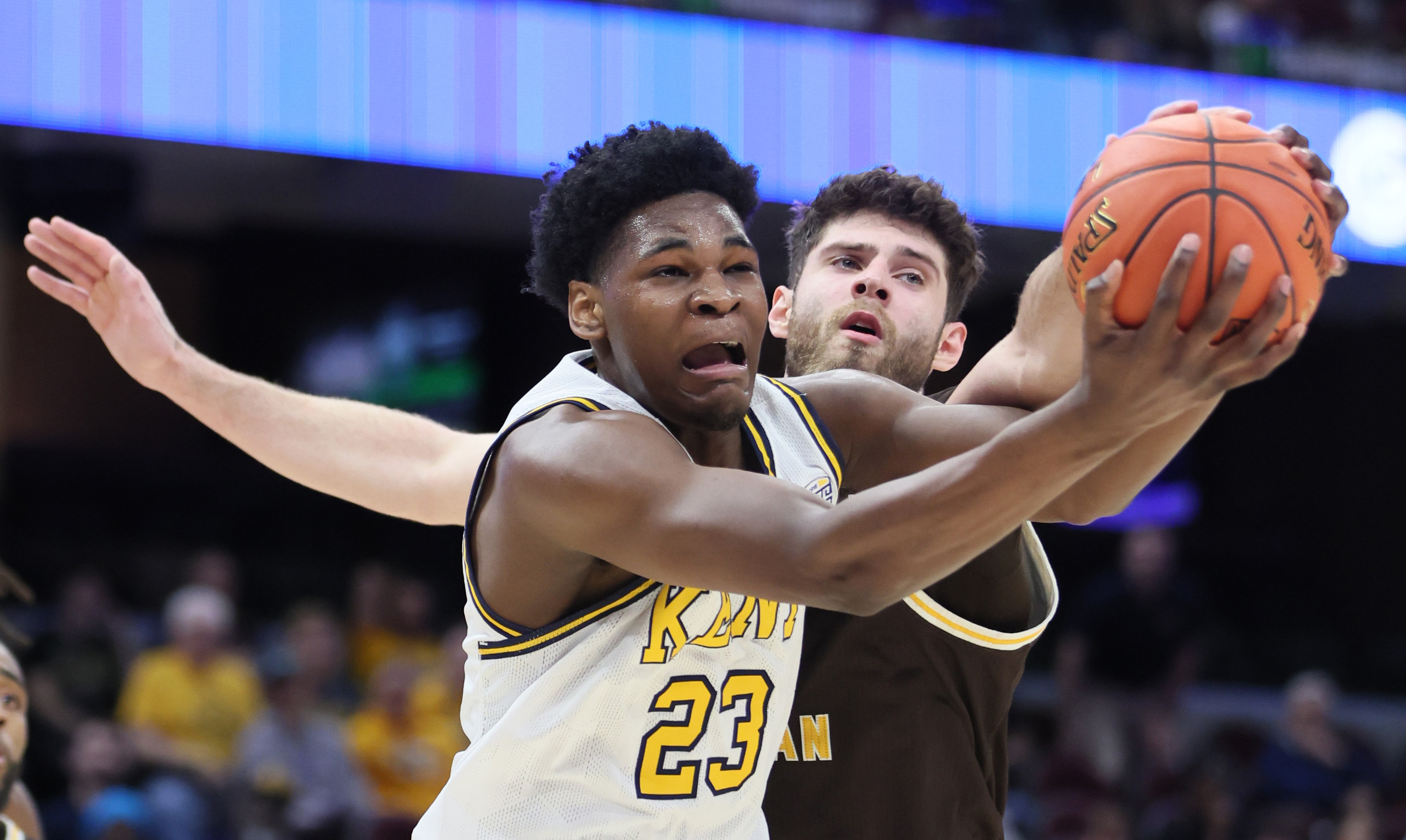 Kent vs. Western Michigan in men's MAC Tournament quarterfinals, March ...