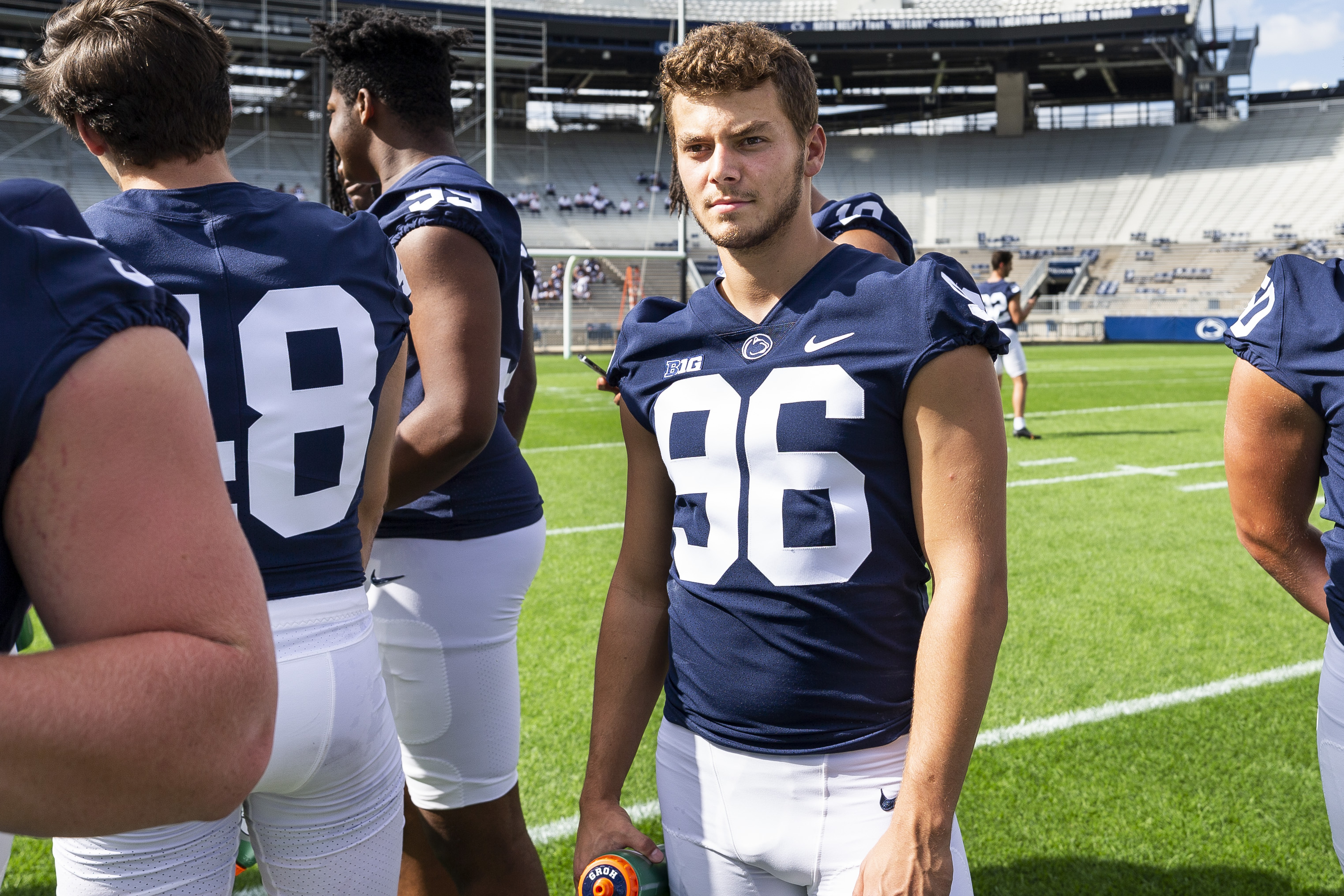 Penn State freshmen at photo day - pennlive.com