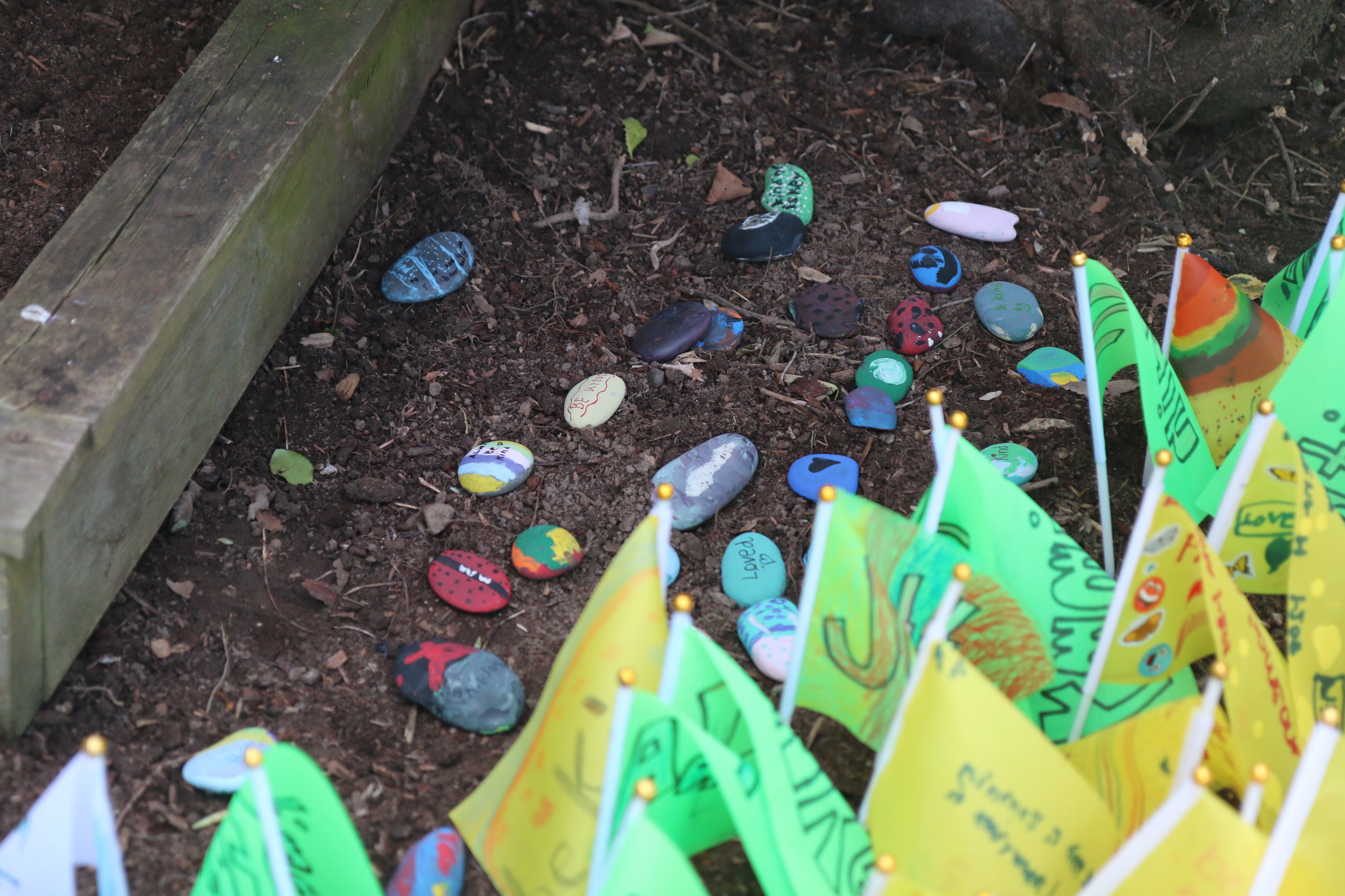 Painted rocks, flags spread kindness at PS 54 - silive.com