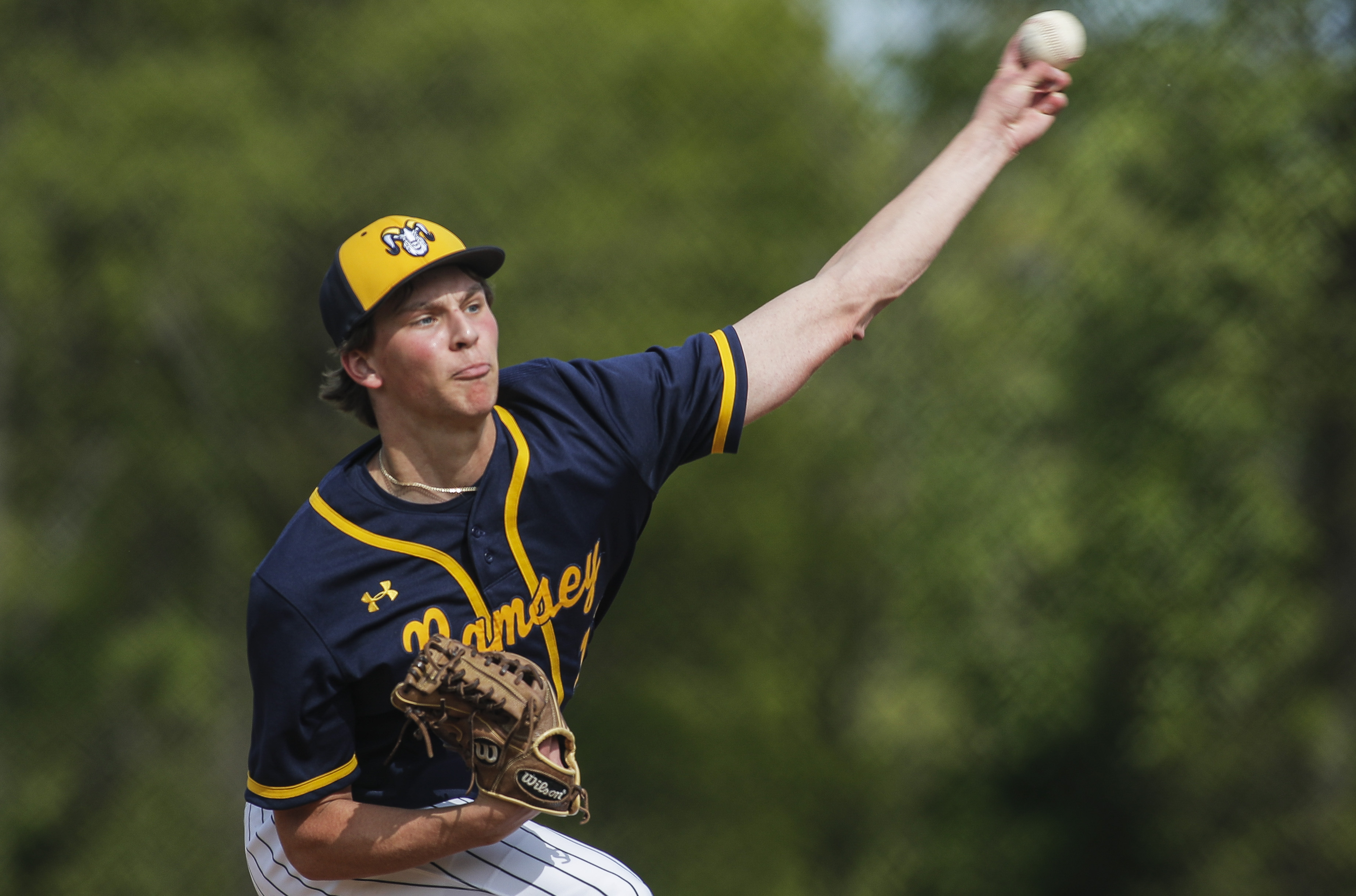 Baseball: Ramapo vs Ramsey, Charlie Landers Own The Mound Challenge ...