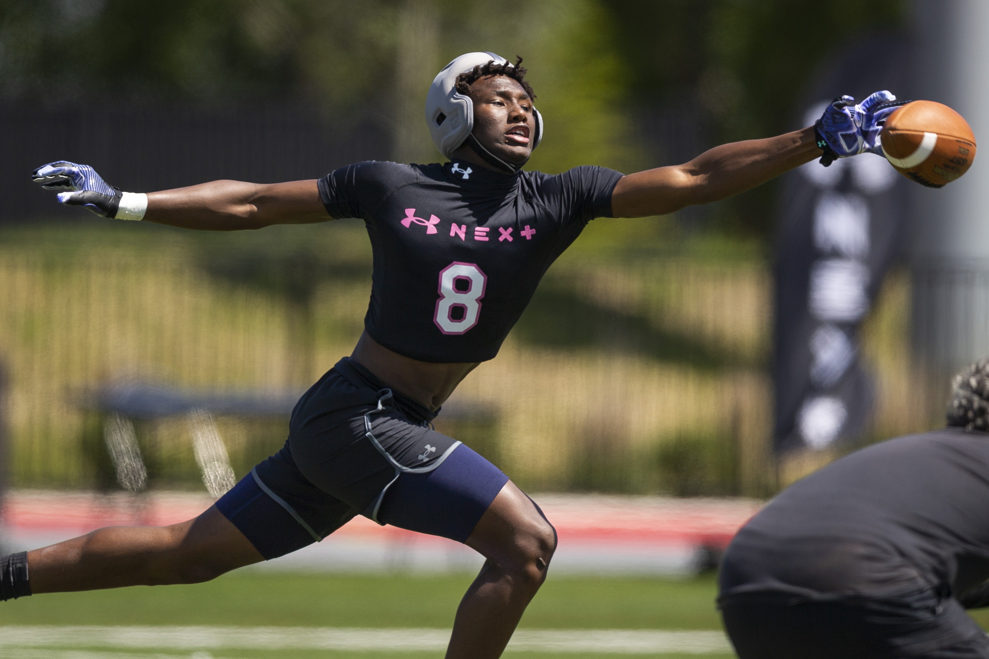 Defensive stars at the Under Armour Next Football Camp Series in ...