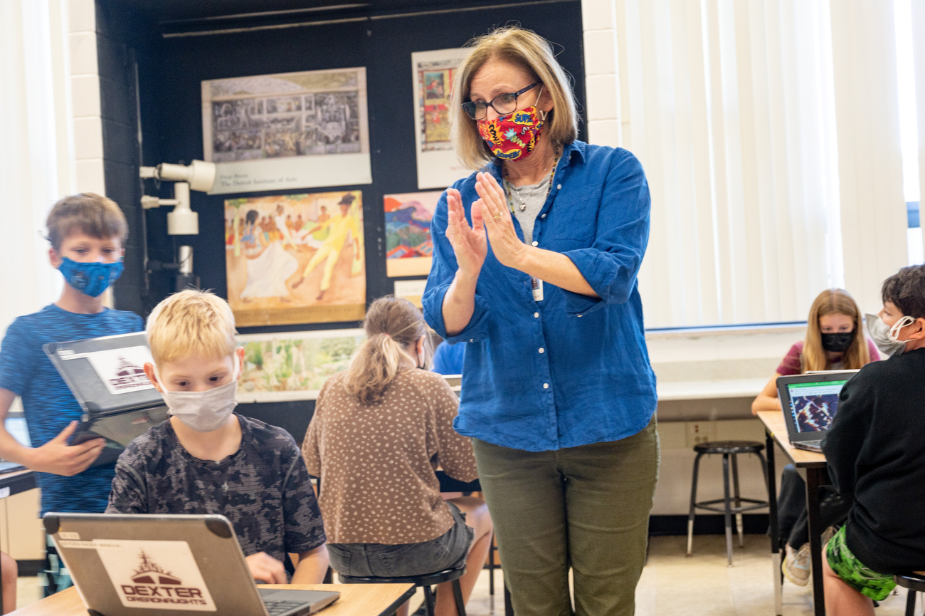 Dexter teacher Jane Montero awarded for art education - mlive.com