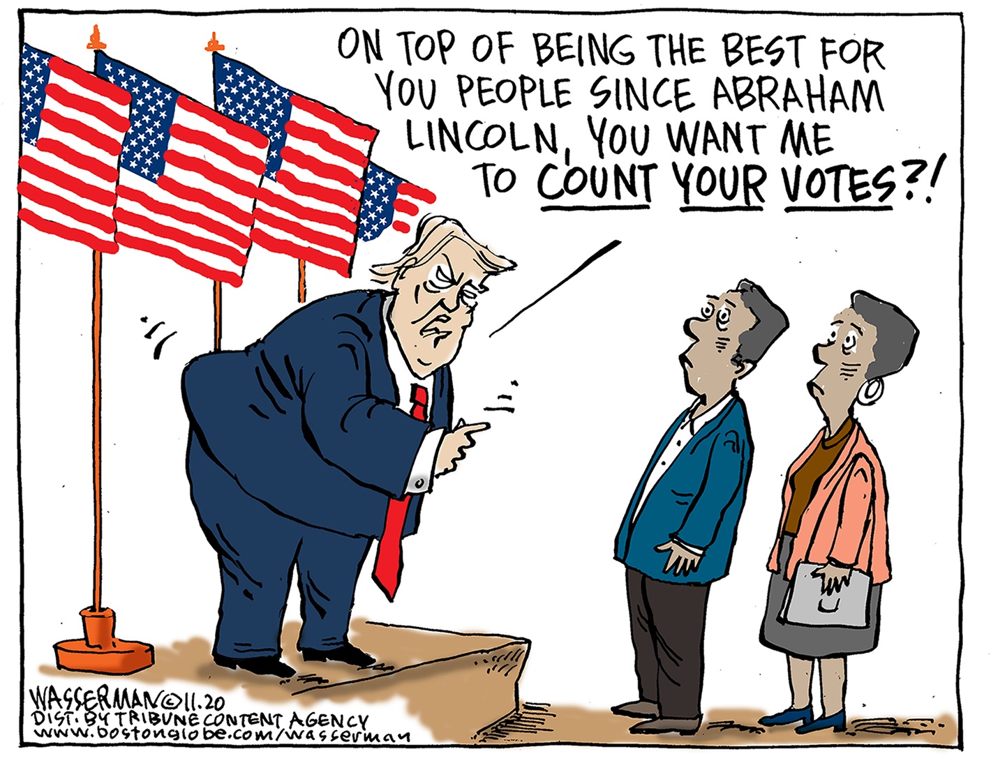 Editorial cartoons for Nov. 8, 2020 - oregonlive.com