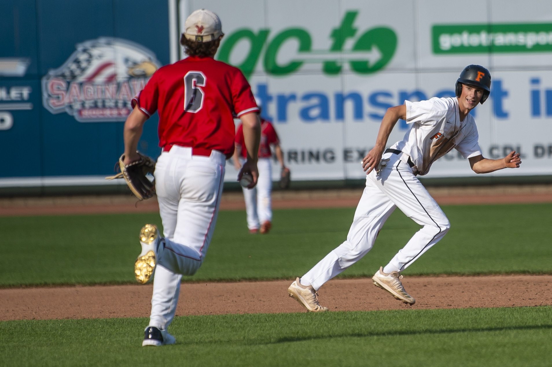 North and South baseball teams battle in All-Star game at Dow Diamond ...