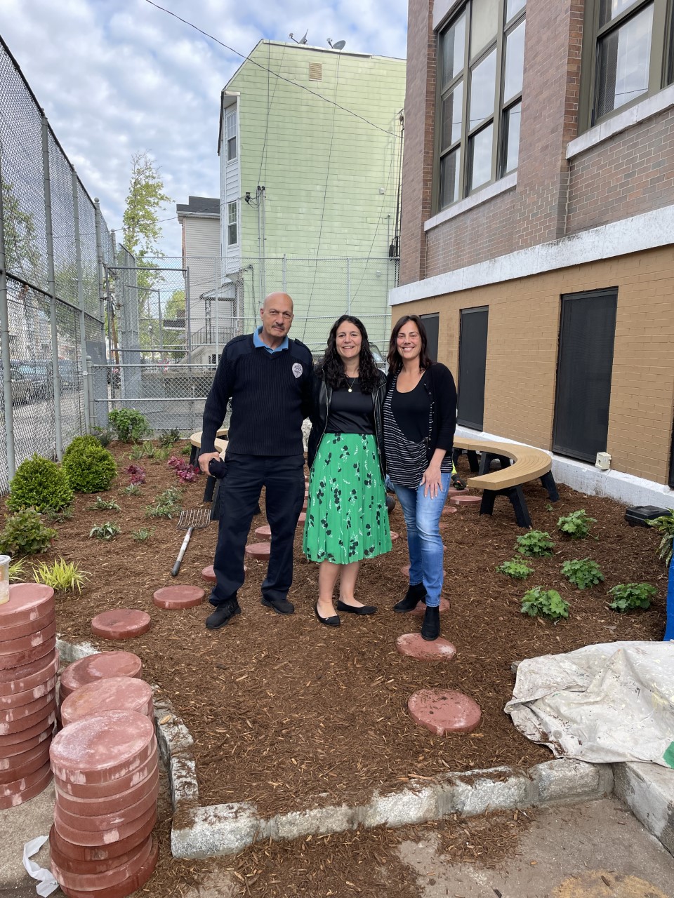 New outdoor space is ready for use at P.S. #33 in Jersey City ...
