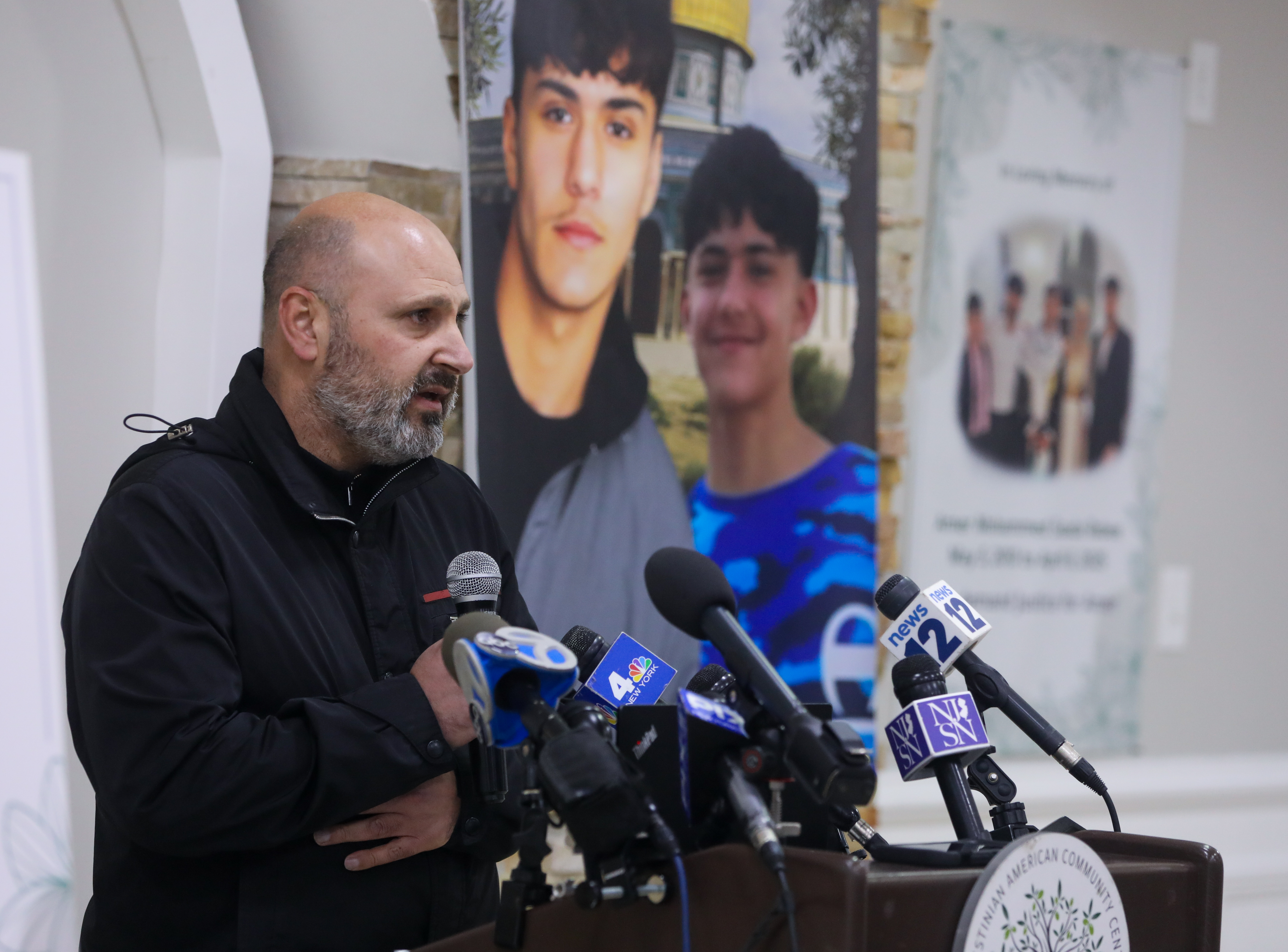 Press conference covering the killing of Amer Mohamad Saada Rabee - nj.com