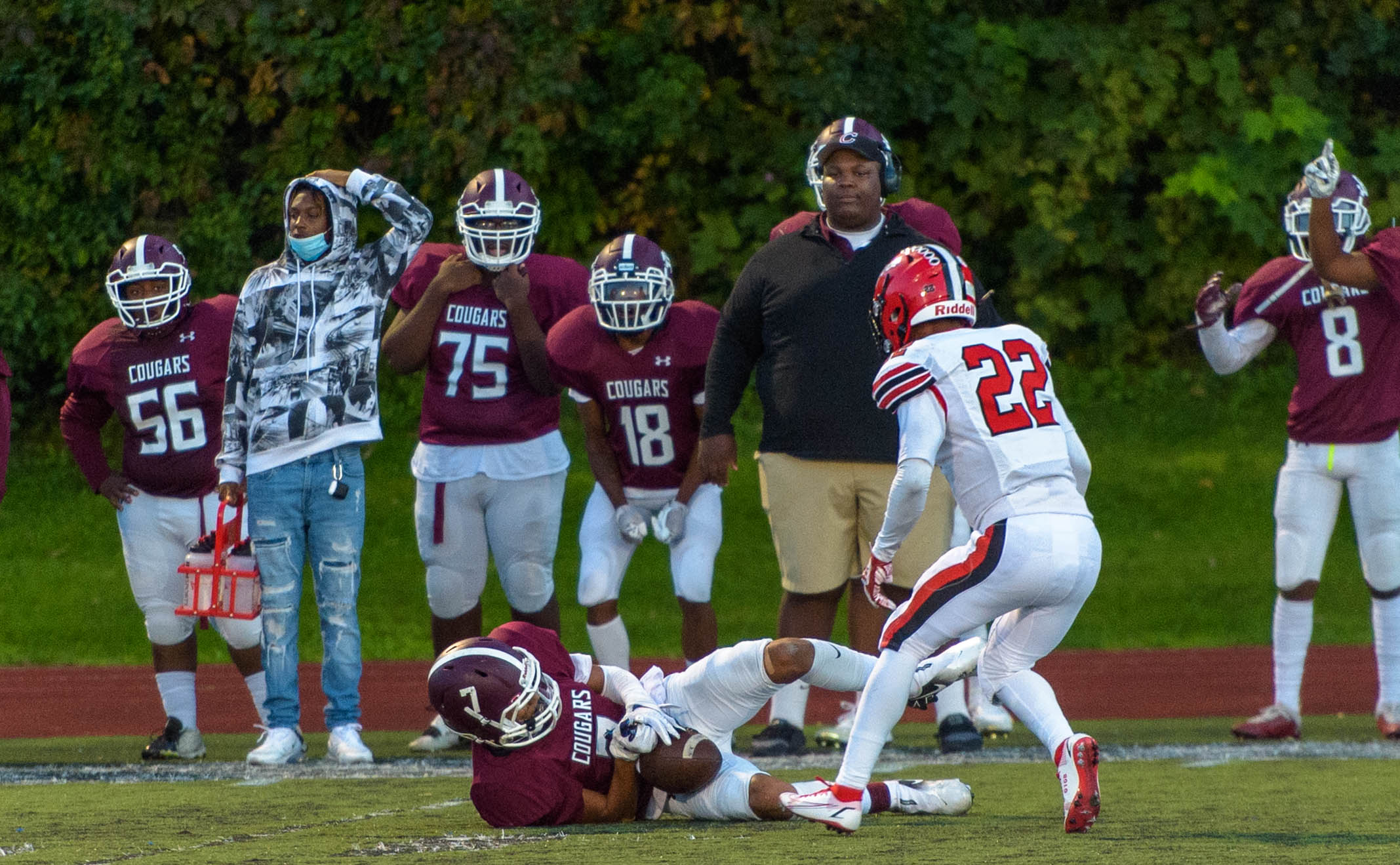 Baldwinsville football battles Corcoran in a gridiron battle - syracuse.com
