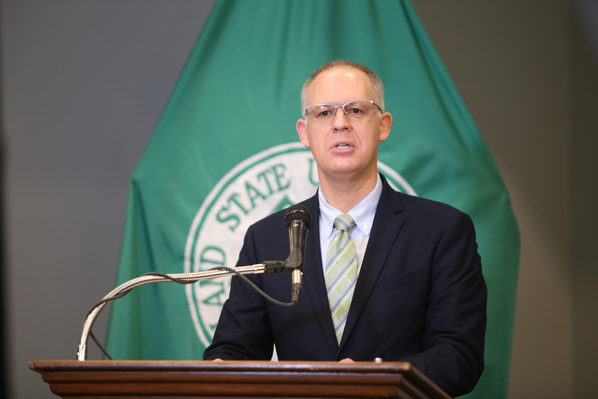 Gov. DeWine coronavirus briefing at the Wolstein Center - cleveland.com