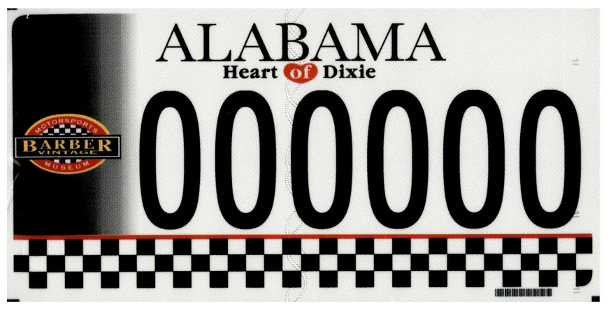Most popular license plates in Alabama - al.com