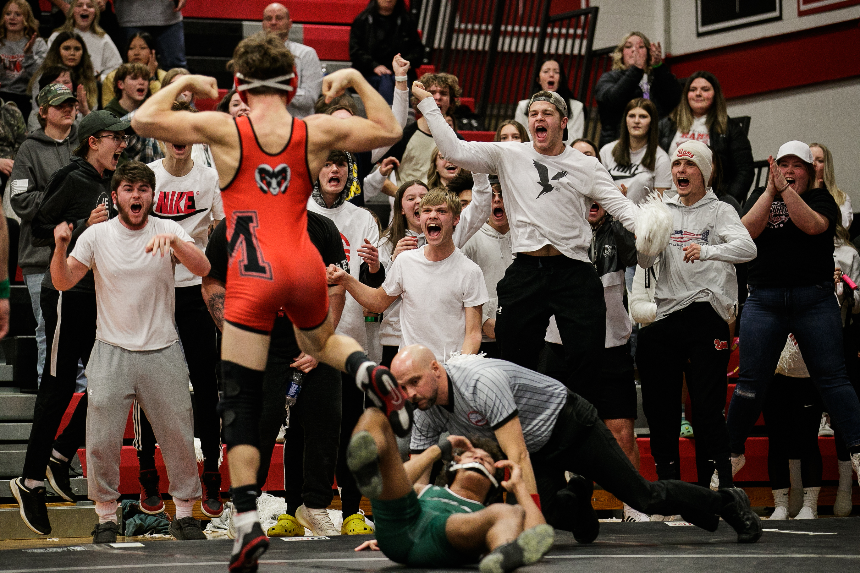 Montrose Hill-McCloy High School hosts regional wrestling tournament in ...