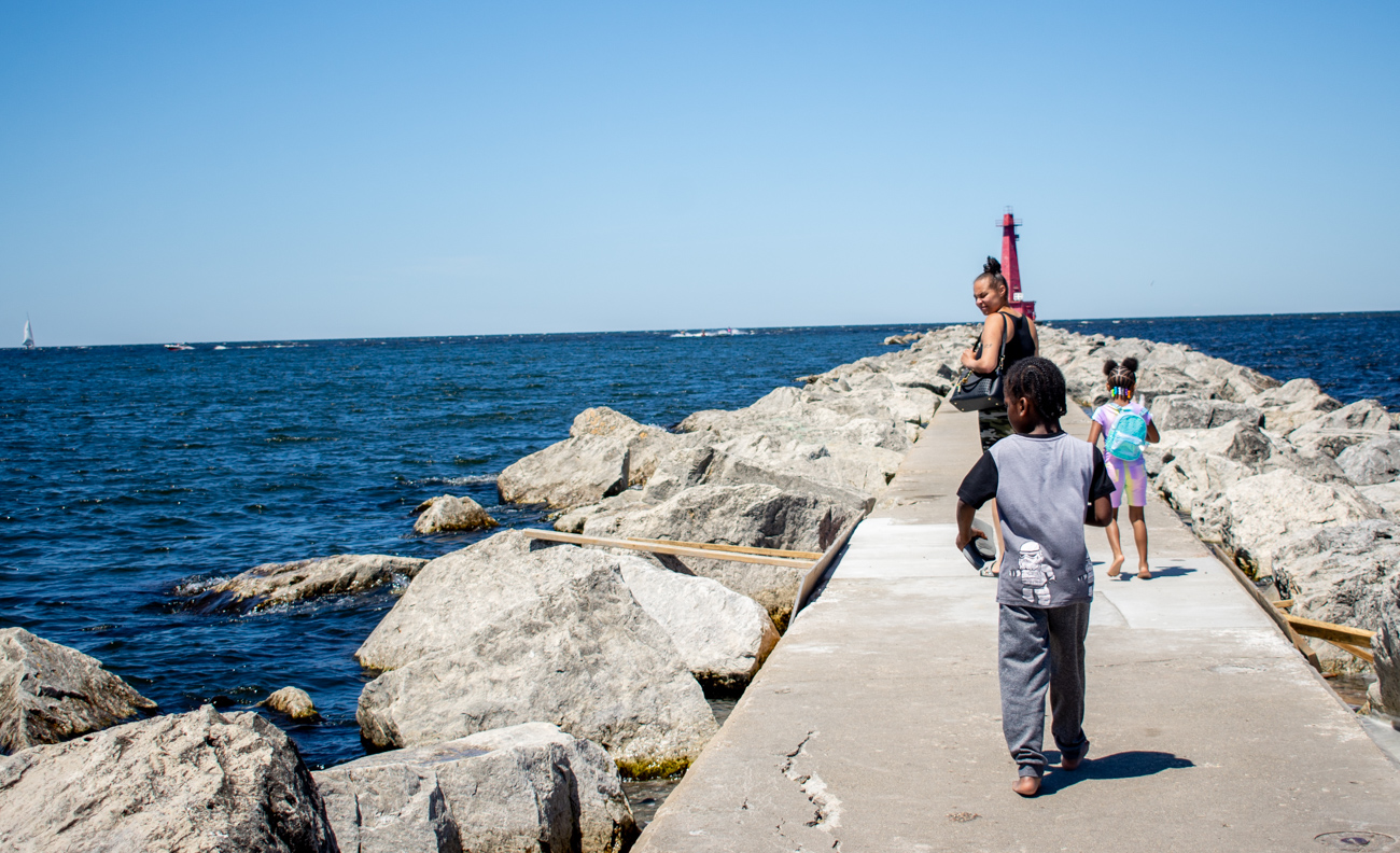 Breakwater pier is open to the public after months of repair - mlive.com