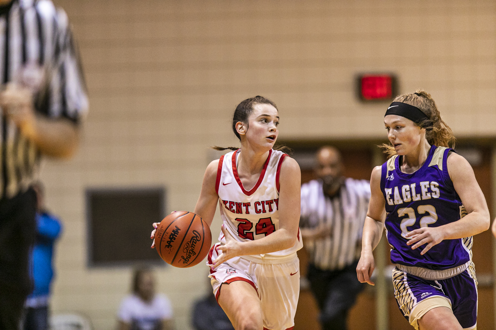 Kent City defeats Schoolcraft in the girls basketball division 3 state ...