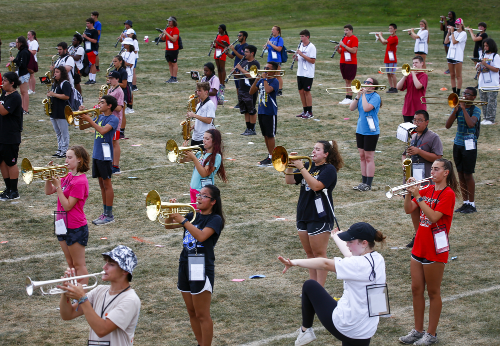 The 2021 Easton Area High School "Red Rover" Marching Band ...