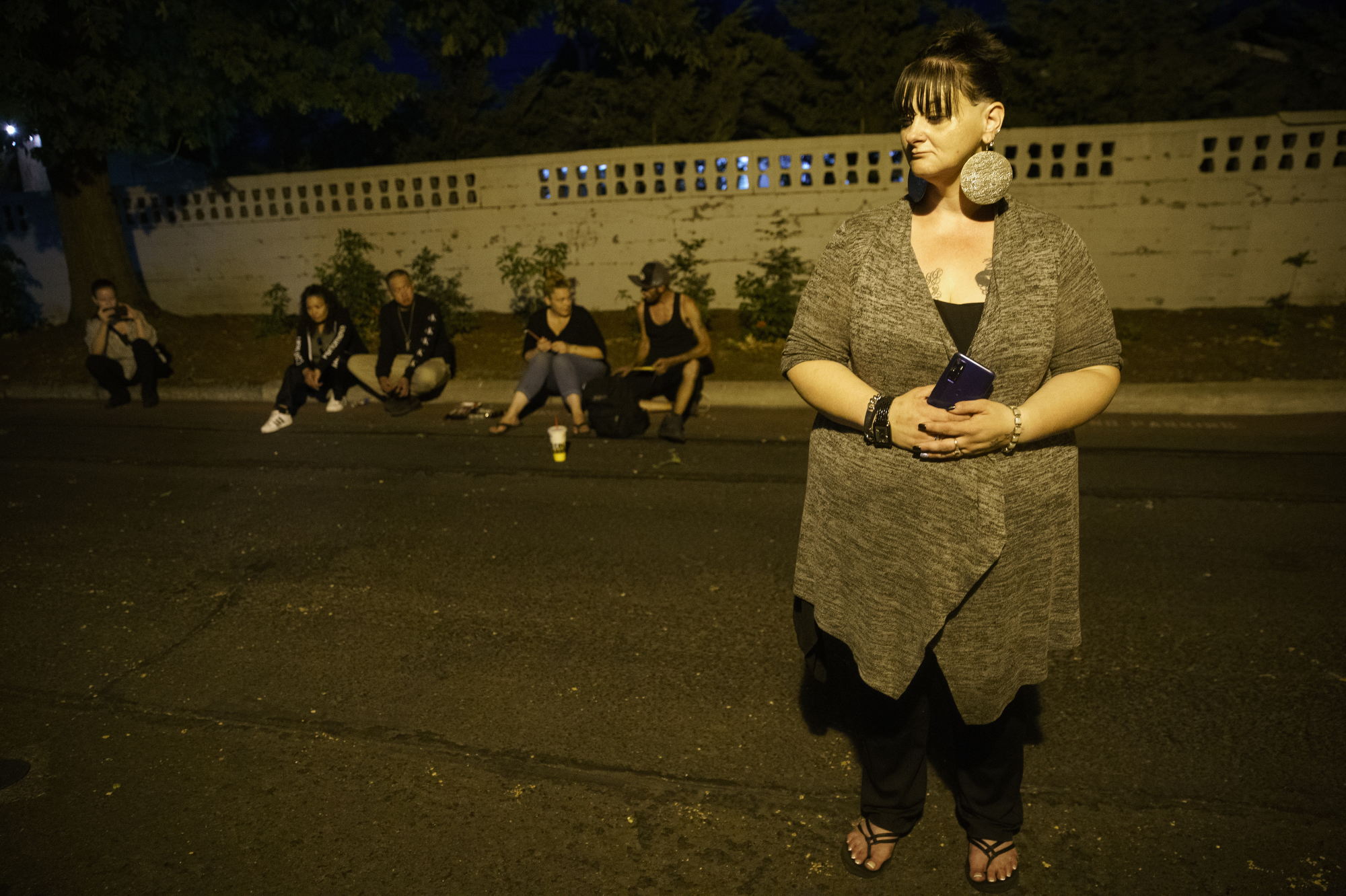 Buck Marshall vigil at Rosemary Anderson High School - oregonlive.com