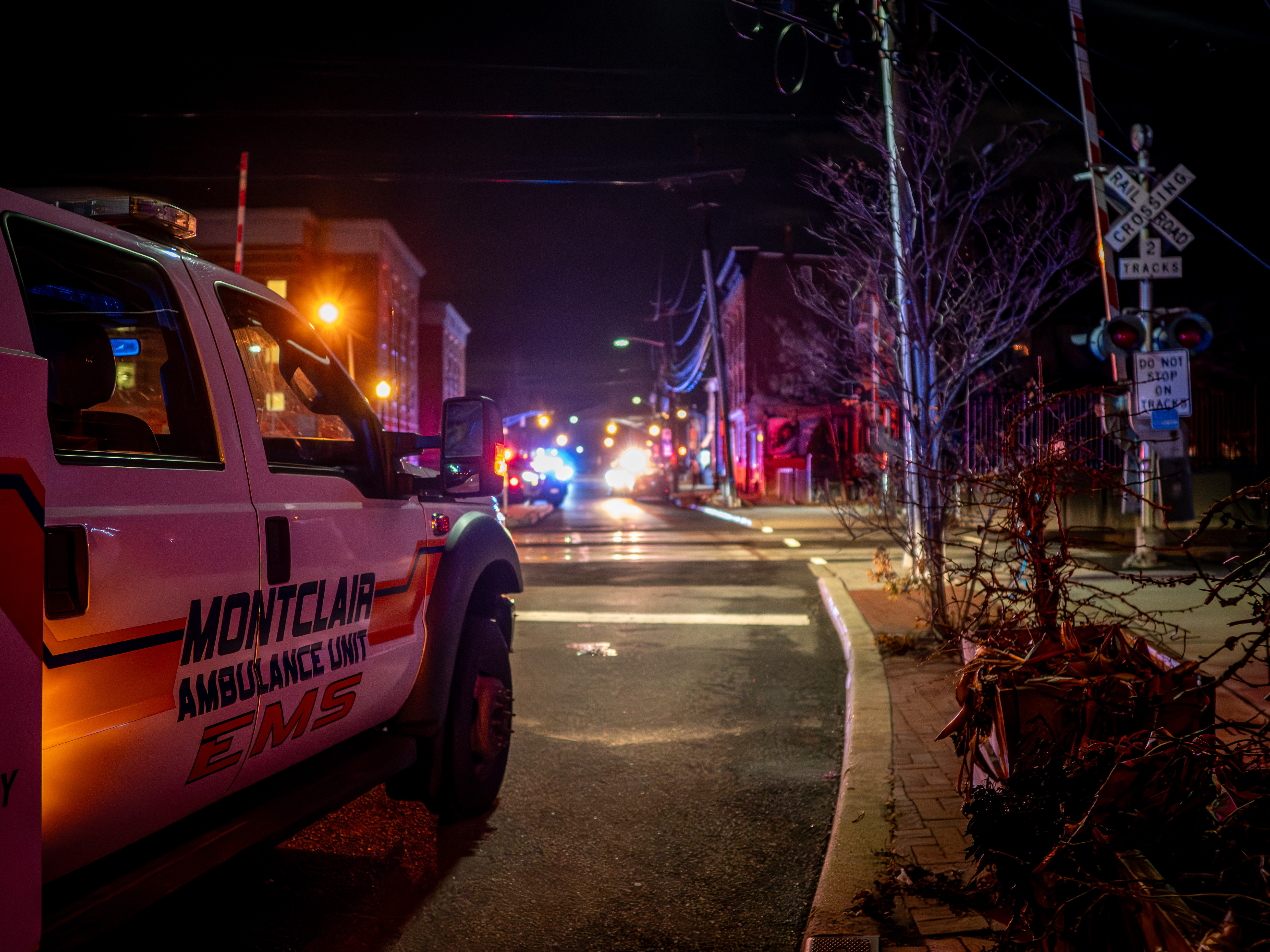 NJ Transit train collision near Bay Street Station in Montclair, New ...