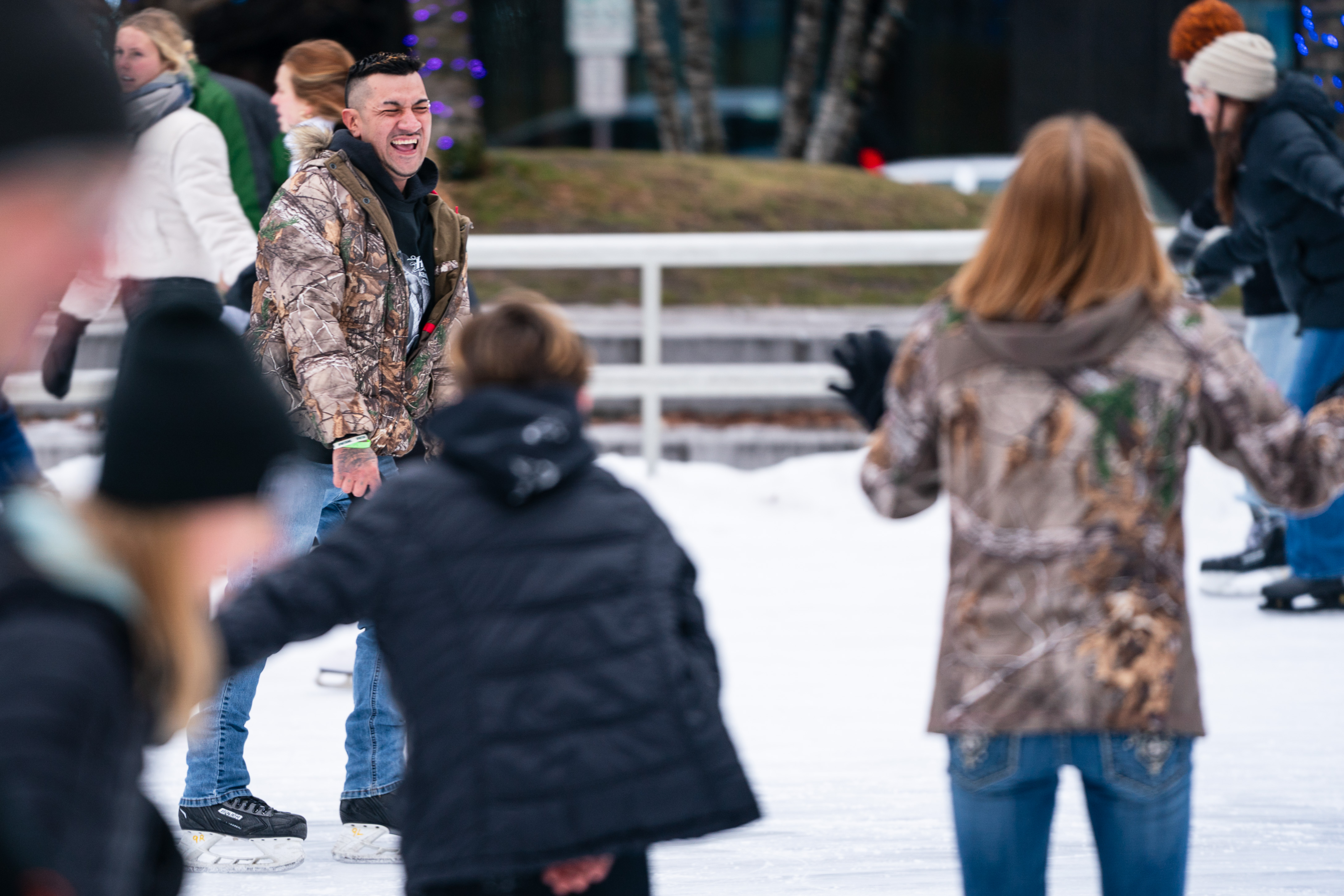 Ice Skating at Rosa Parks Circle - mlive.com