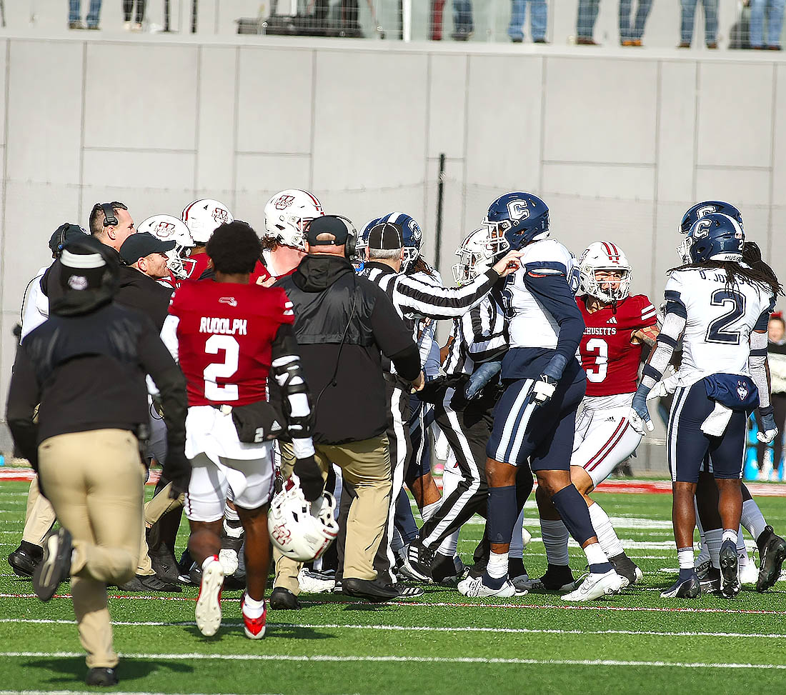UMass Football vs Conn. 11/25/23 - masslive.com