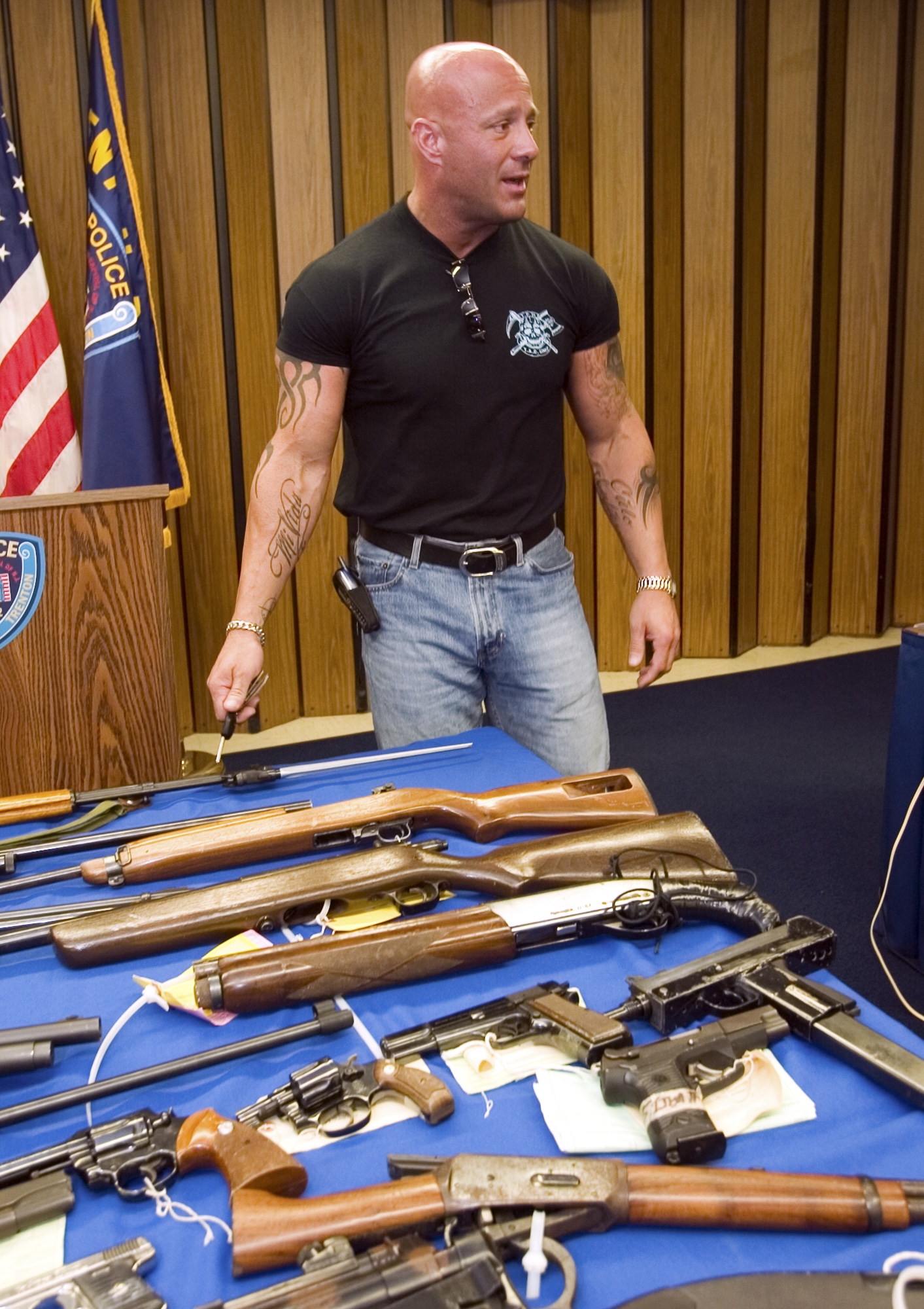 Trenton police officer Anthony Manzo over the years - nj.com