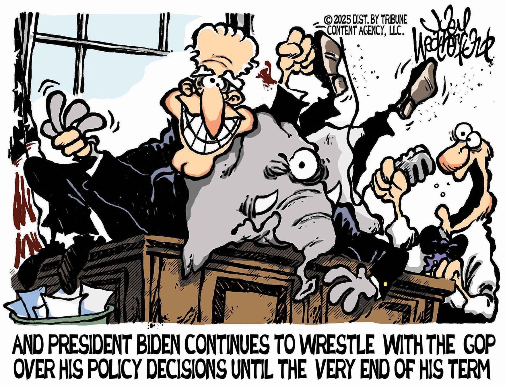 Editorial cartoons for Jan. 12, 2025 - oregonlive.com