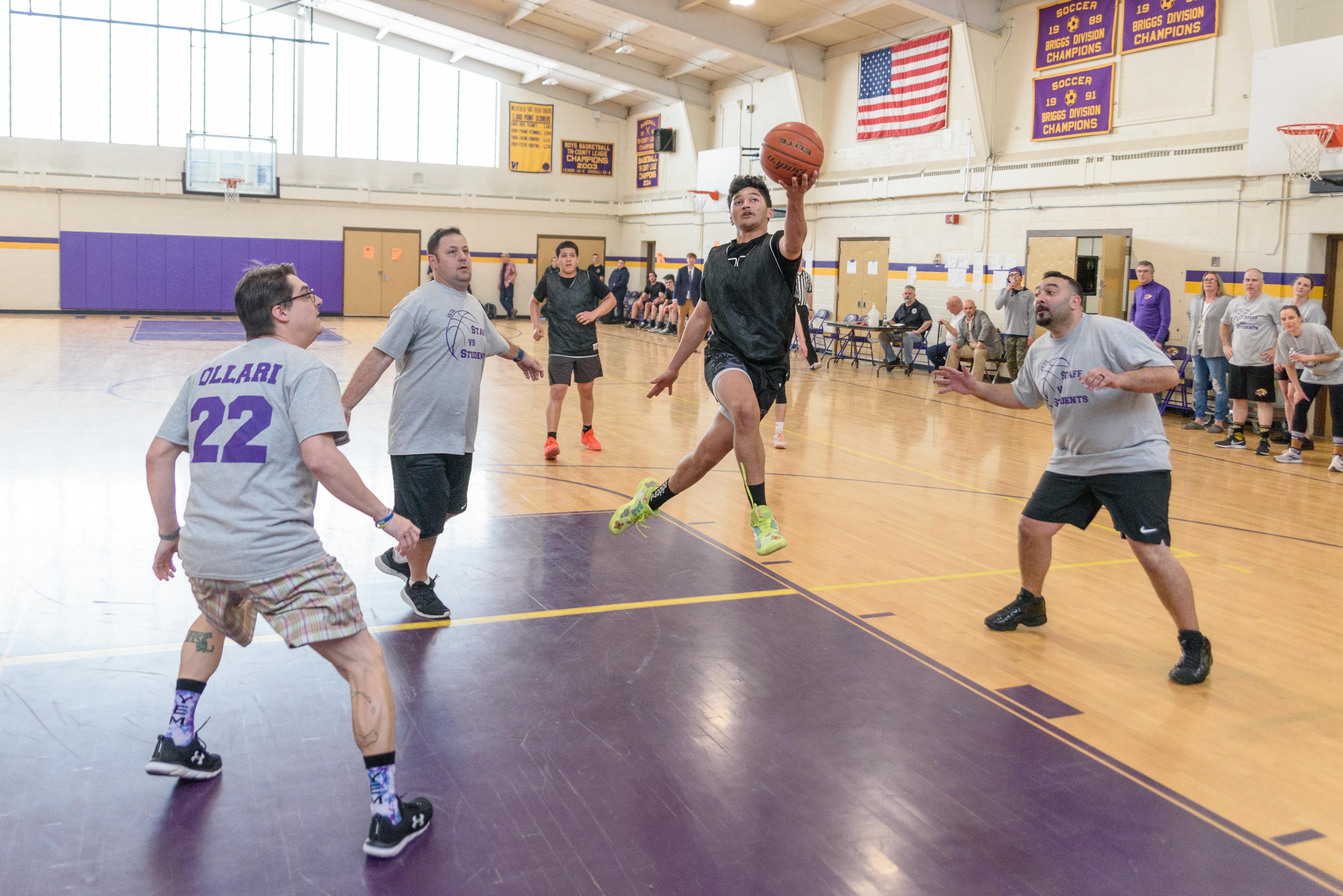 Westfield Tech "Staff vs Students" Basketball Game - masslive.com
