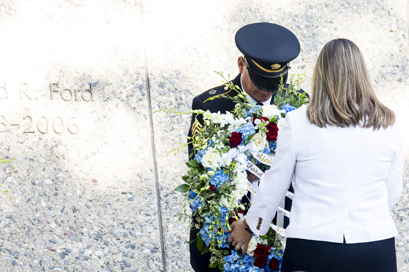 President Gerald R. Ford wreath-laying ceremony 2022 - mlive.com