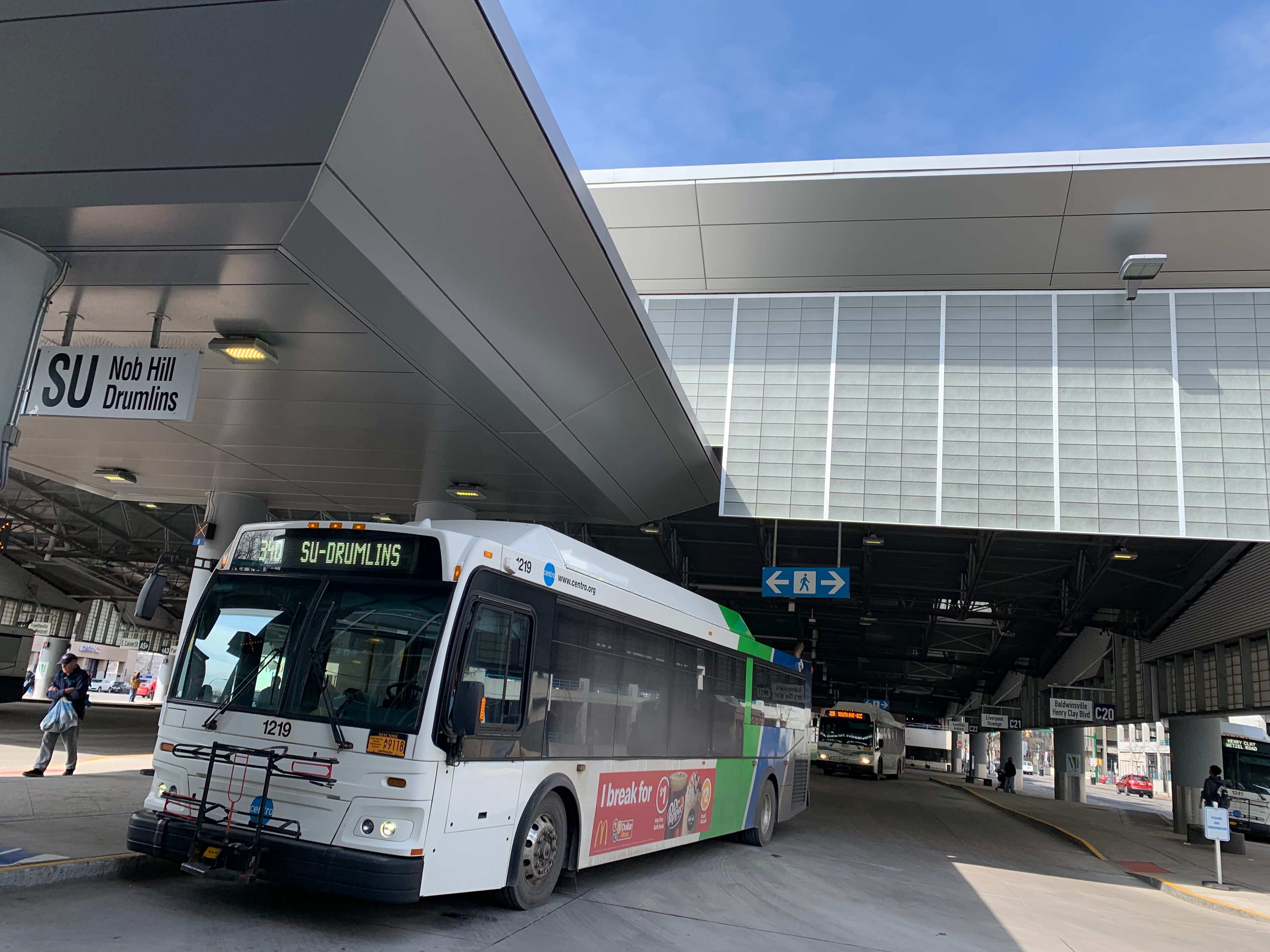 Syracuse Bus Service WSTM Centro BRT