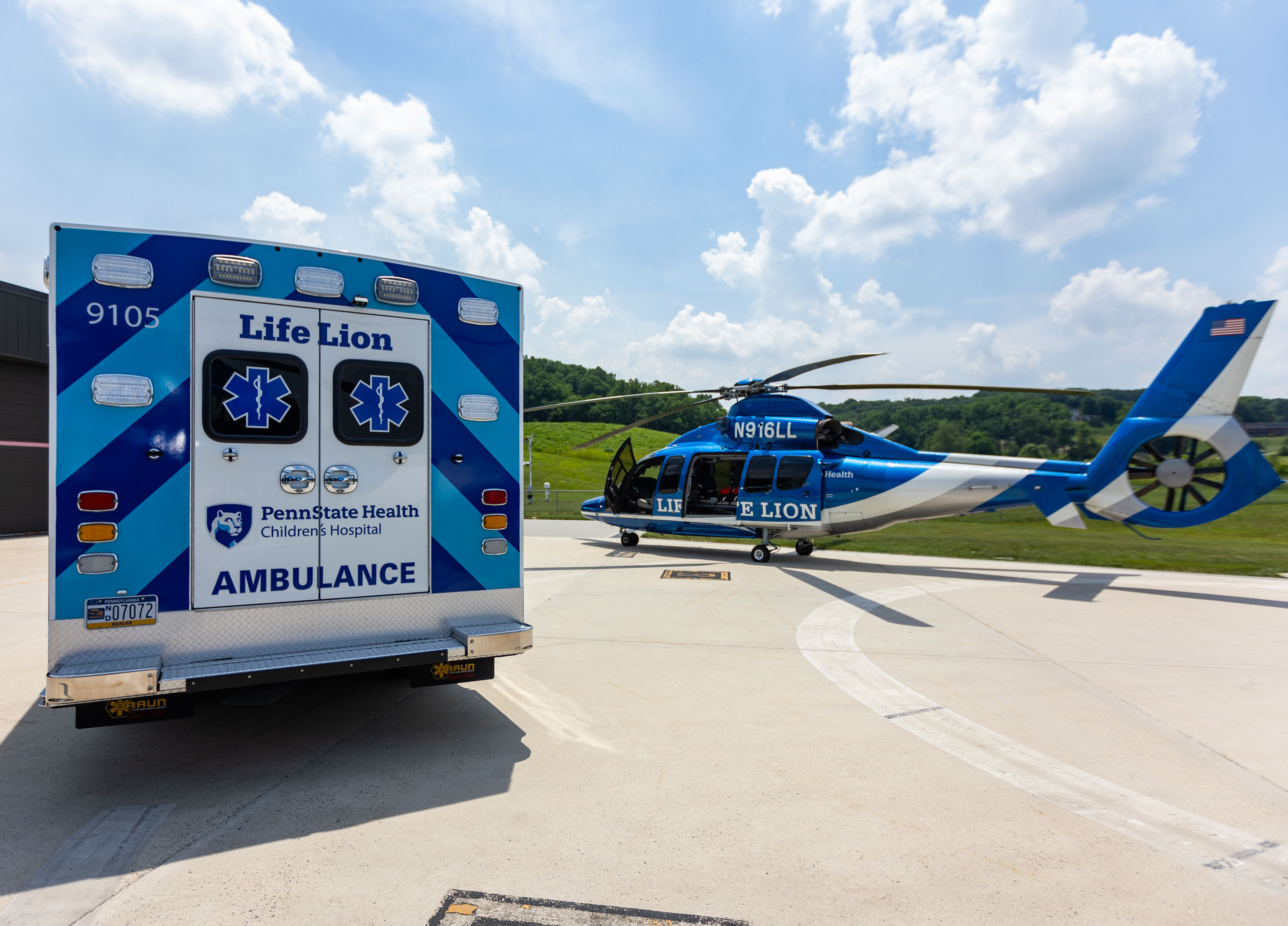 Penn State Health adds specially equipped pediatric ambulance ...