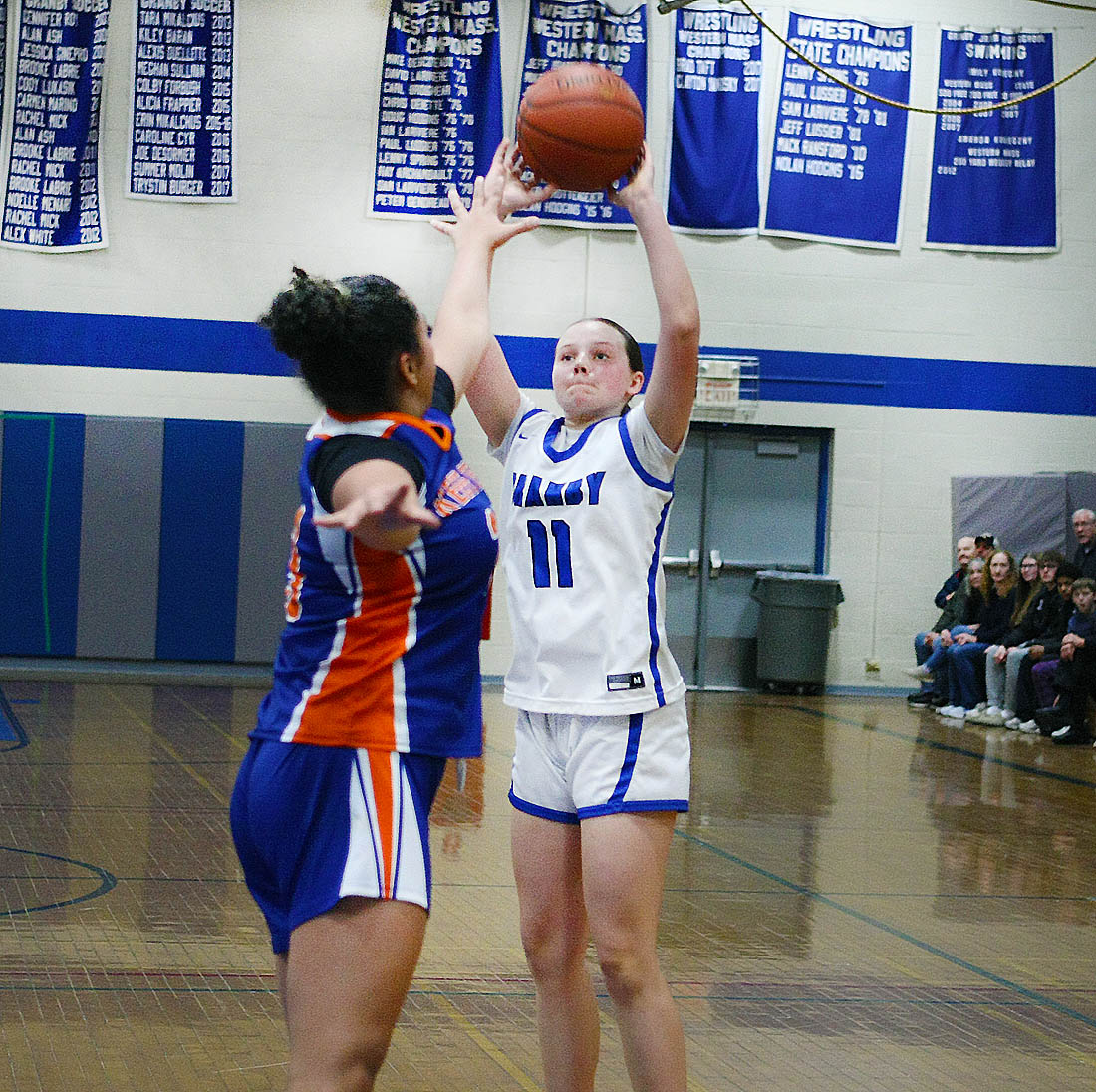 Keefe Tech vs Granby girls Div. V Basketball at Granby High School 2/27 ...