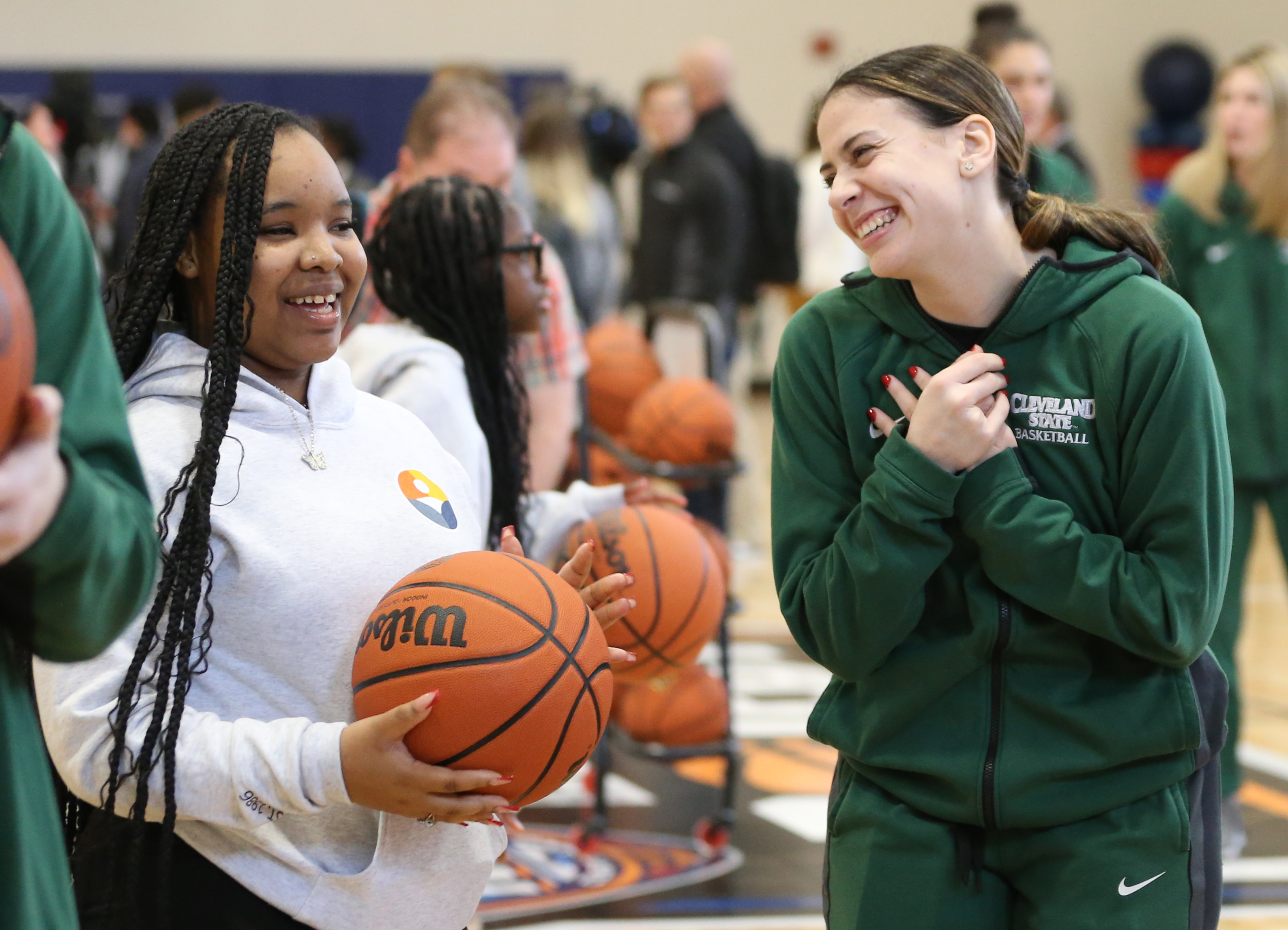 Women's Final Four Legacy Projects unveils restored court at Boys Hope ...