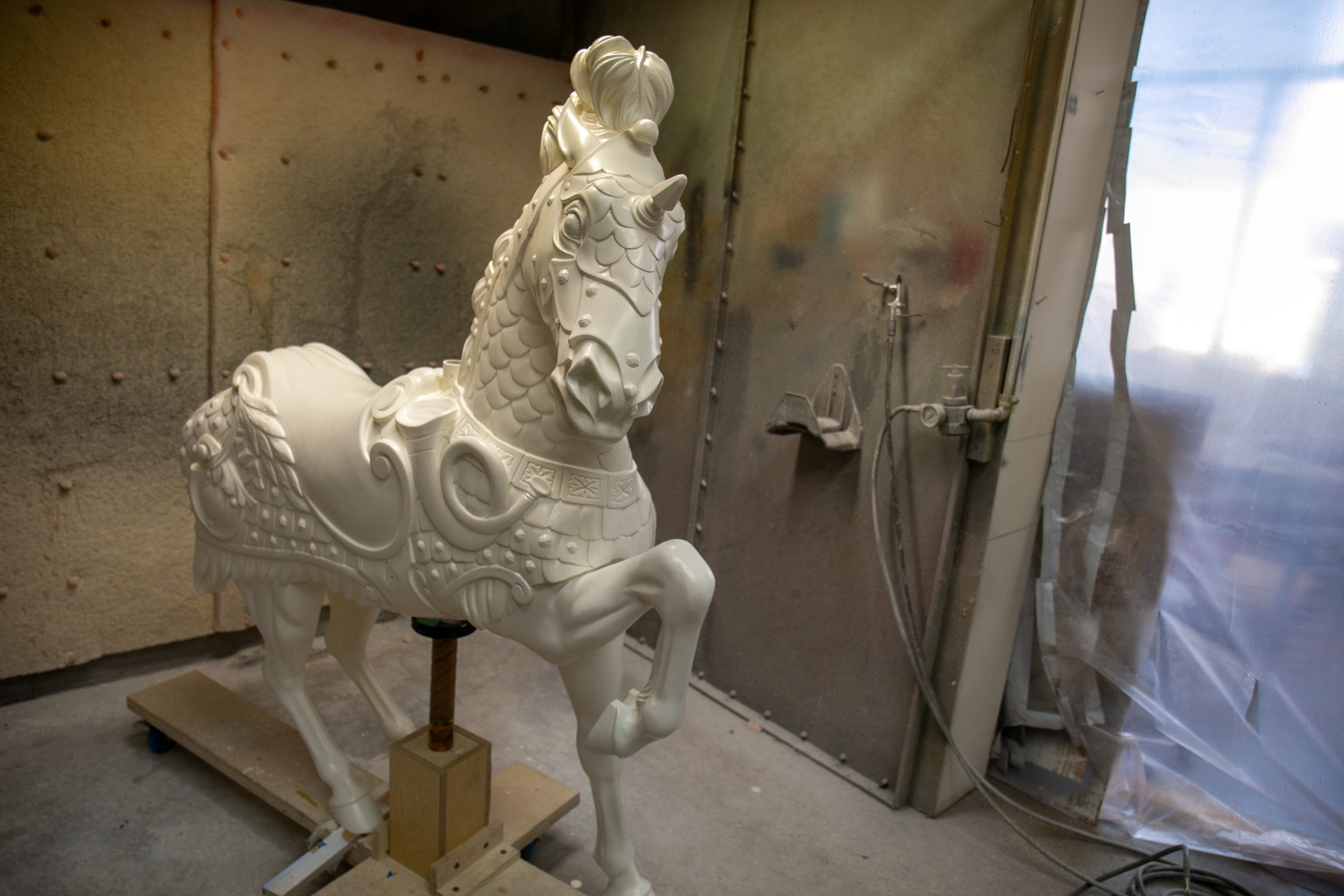 Behind the scenes of Grand Rapids Public Museum's carousel animal ...