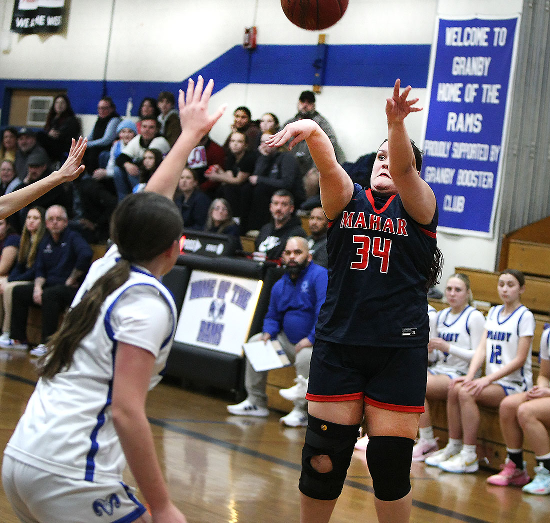 Mahar vs Granby girls Basketball 1/7/26 - masslive.com