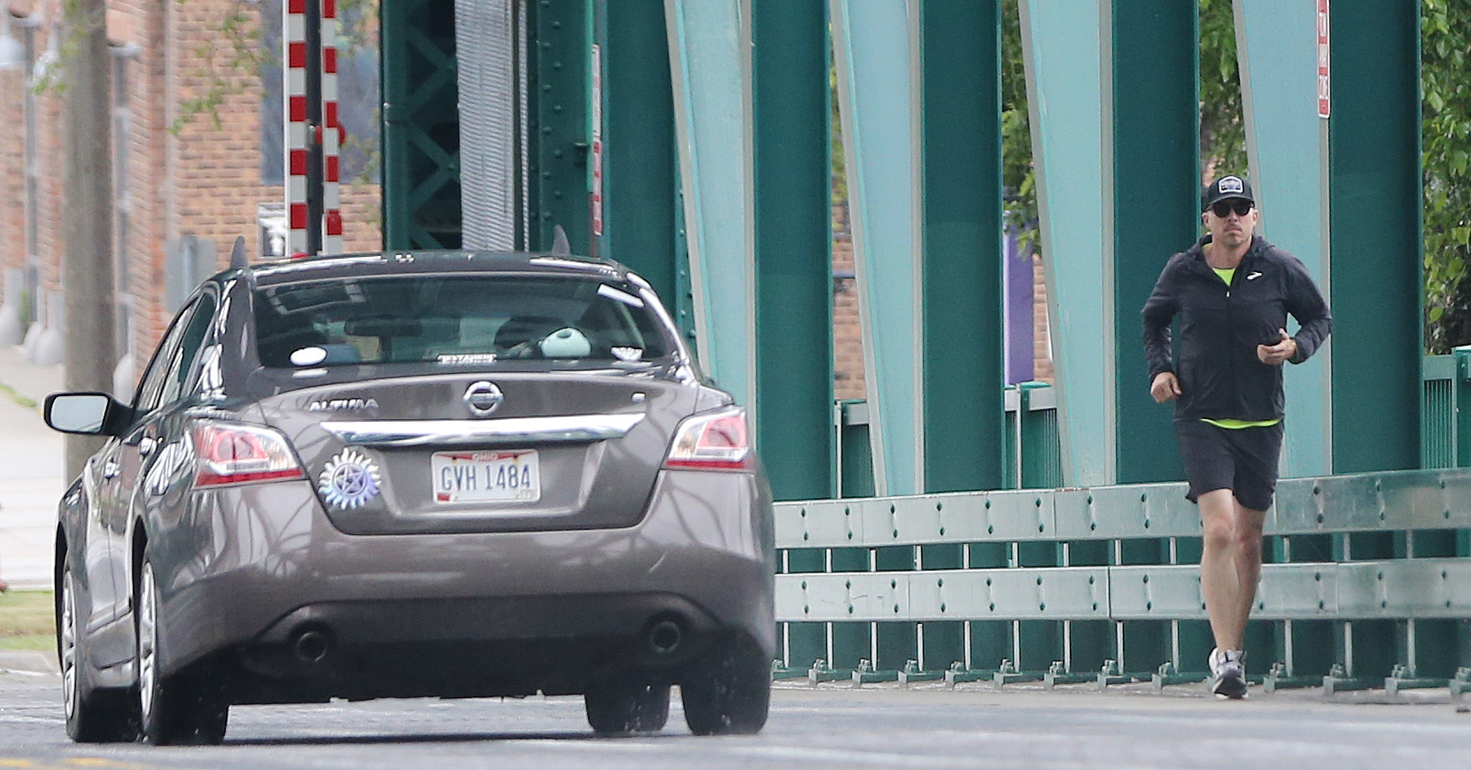 Phil Kidd running the streets of Cleveland looking for capital projects ...