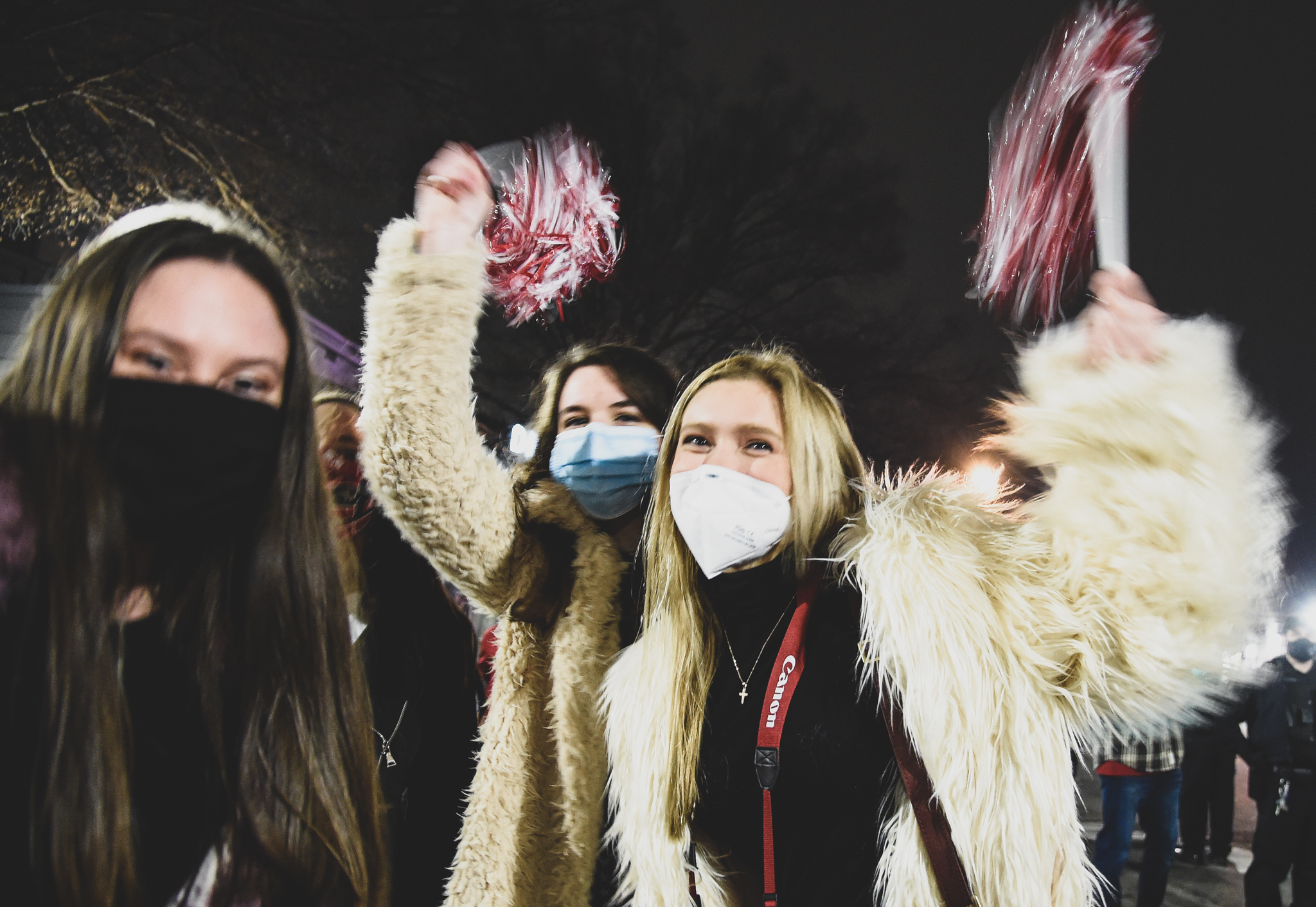 Alabama Fans Celebrate on Strip 2021 - al.com