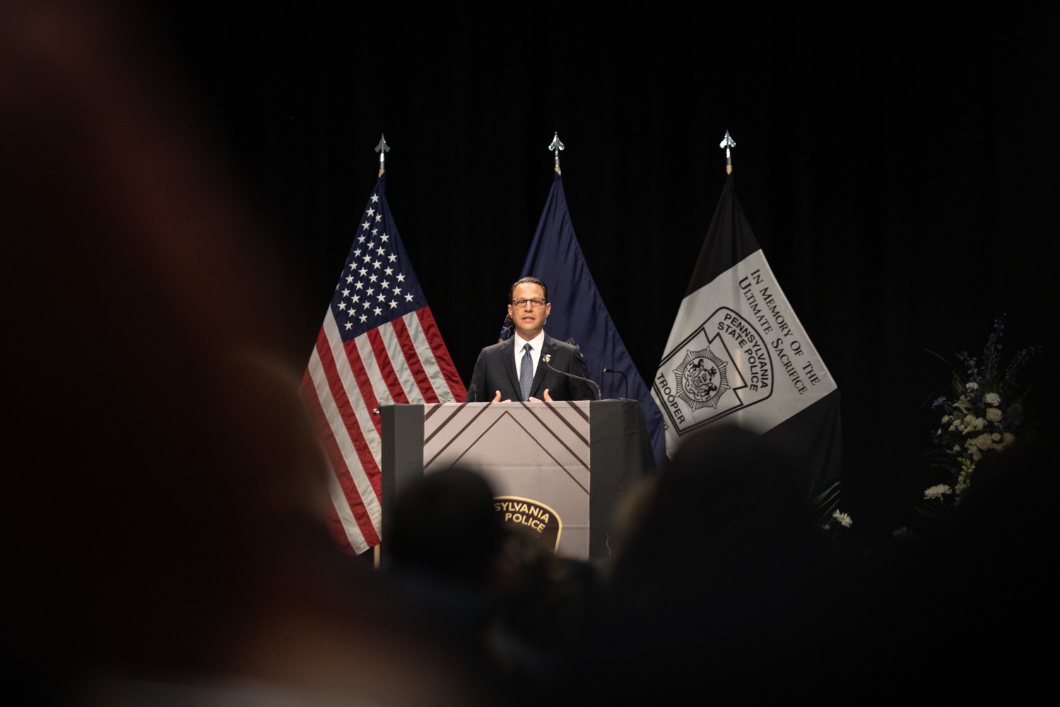 Funeral service for Pa. State Tpr. Jacques "Jay" F. Rougeau Jr ...