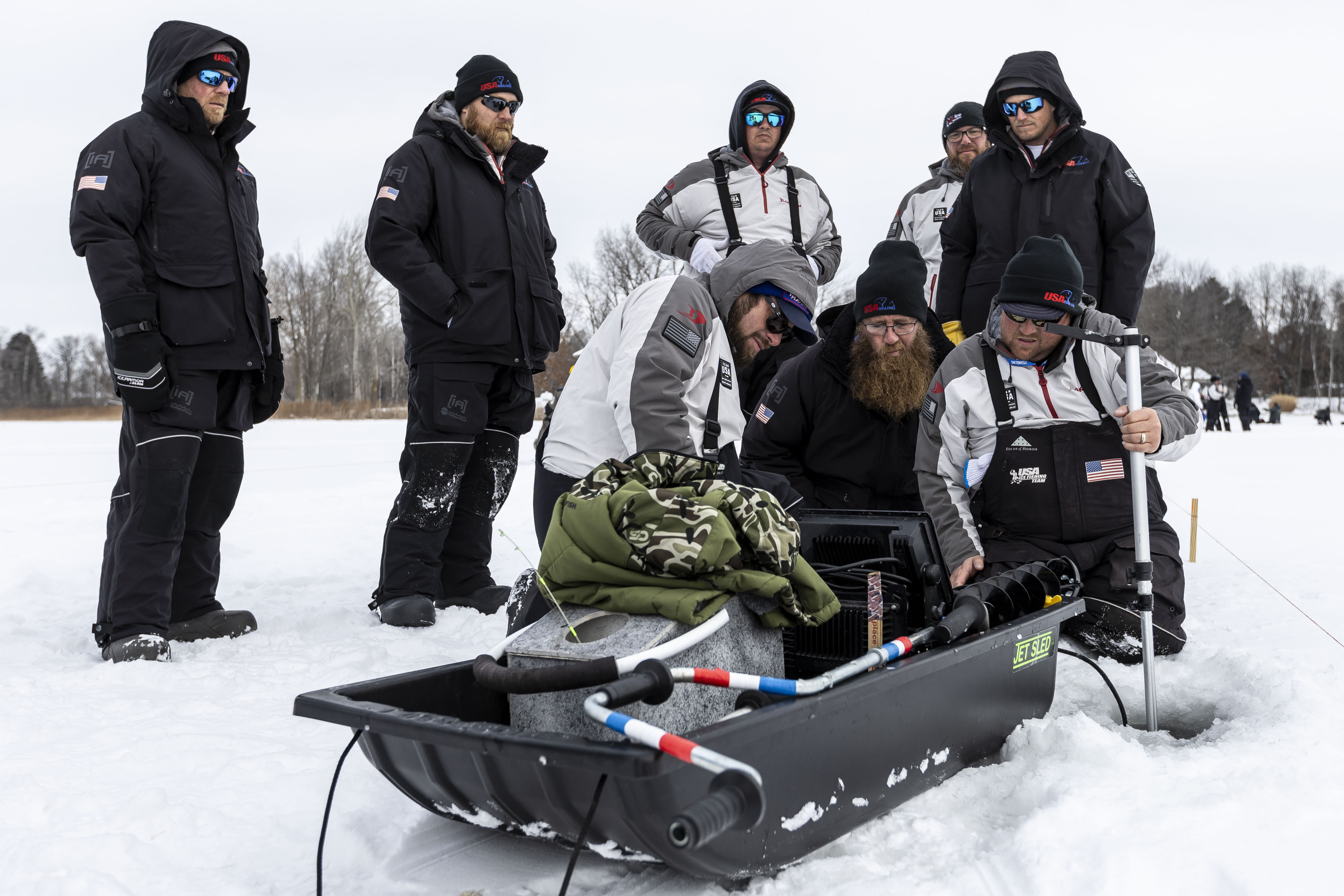 World Ice Fishing Championship kicks off in Lakeview - mlive.com